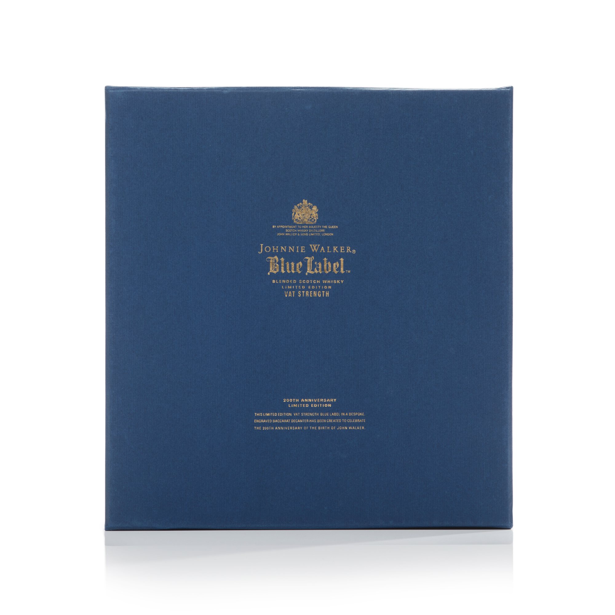 Johnnie Walker Blue Label 200th Anniversary Cask Strength 60.5 abv NV ...