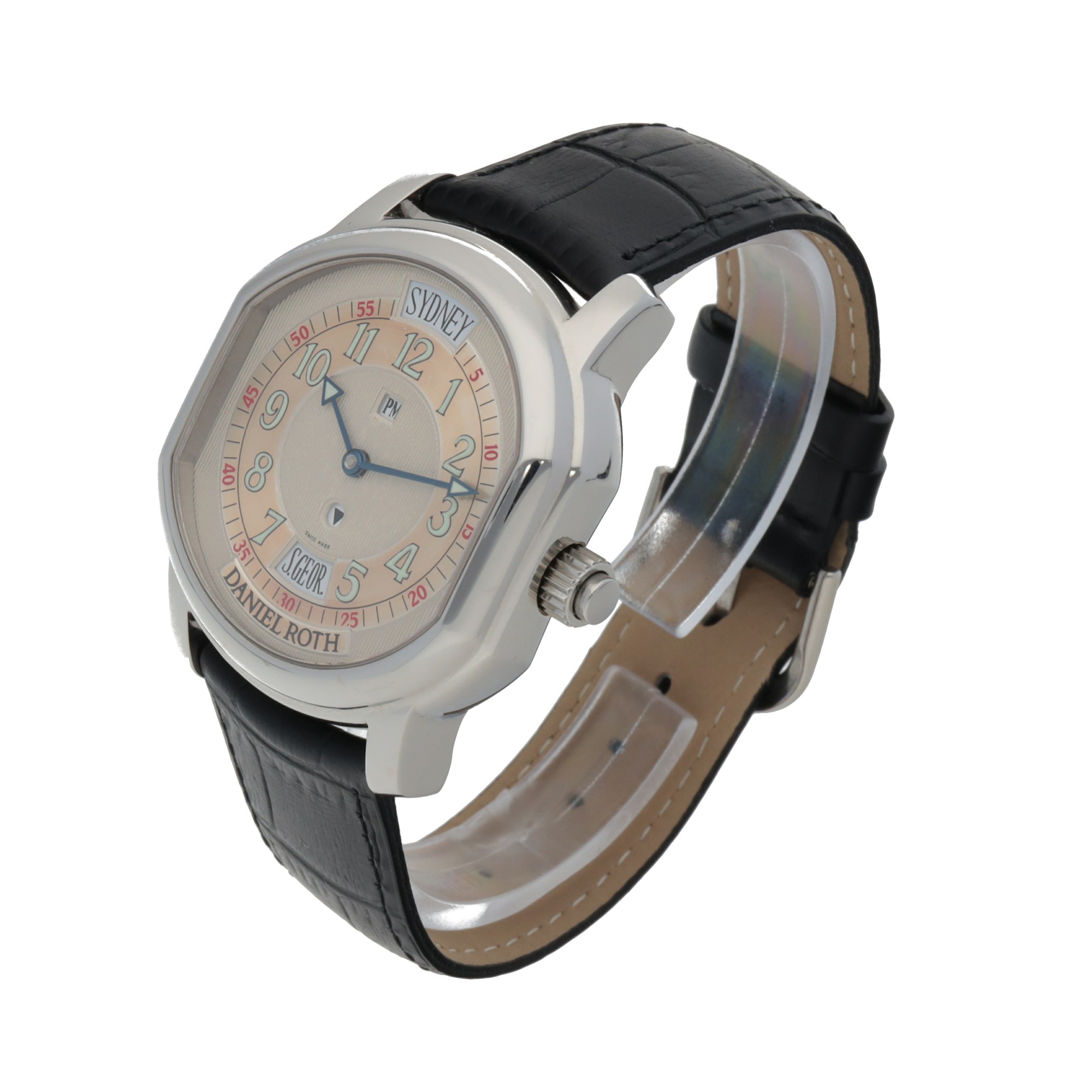 DANIEL ROTH | METROPOLITAN 24 CITIES, REF 857.ST STAINLESS STEEL WORLD ...