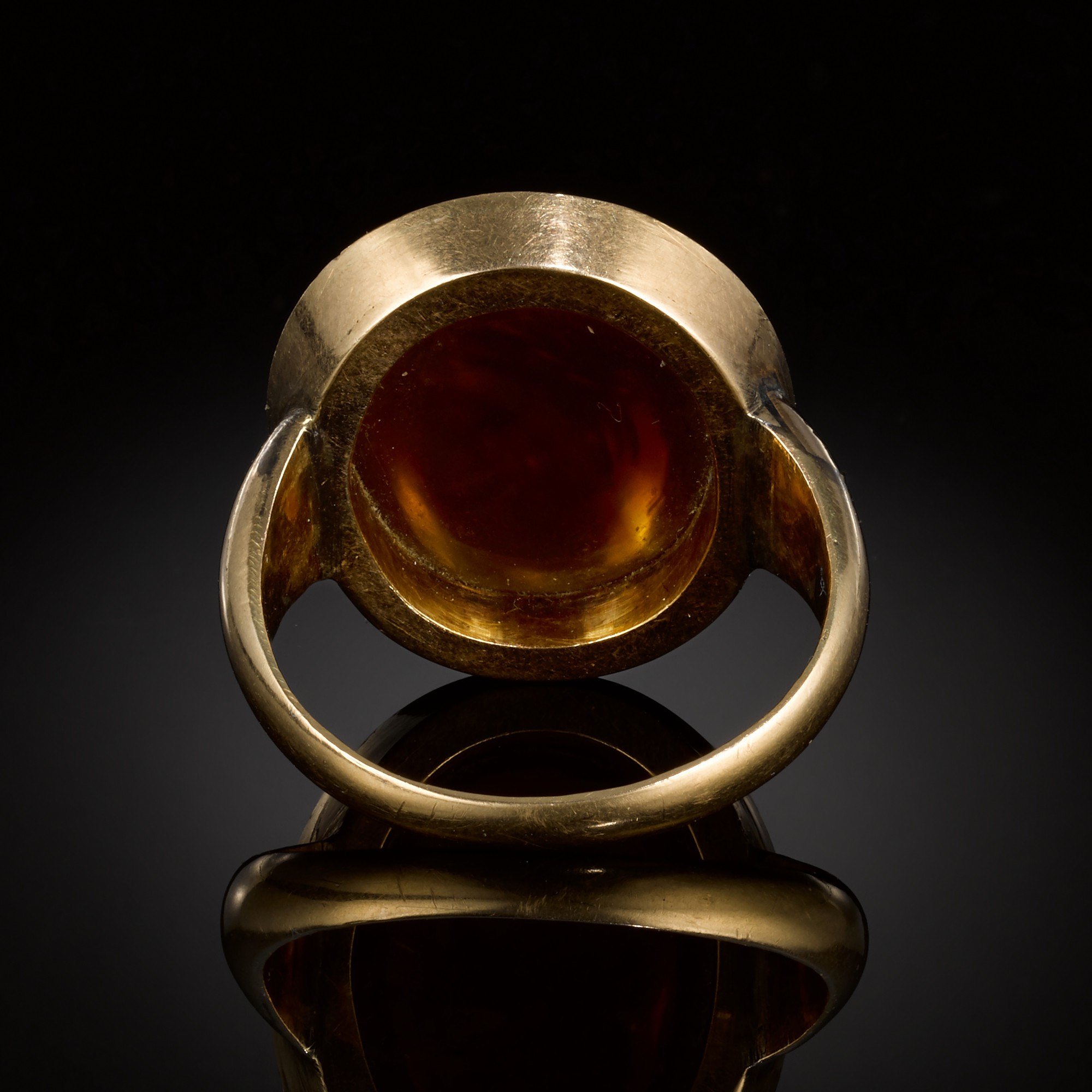 Italian, first half 19th century | Intaglio with the head of a Roman ...