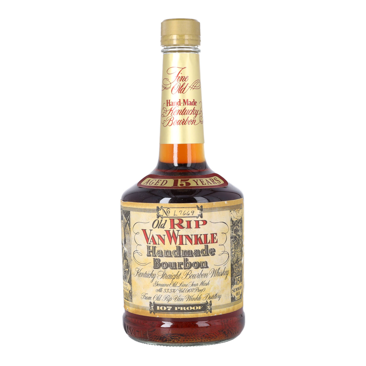 Old Rip Van Winkle 15 Year Old 107 proof NV (1 BT75) | Whisky & Whiskey ...