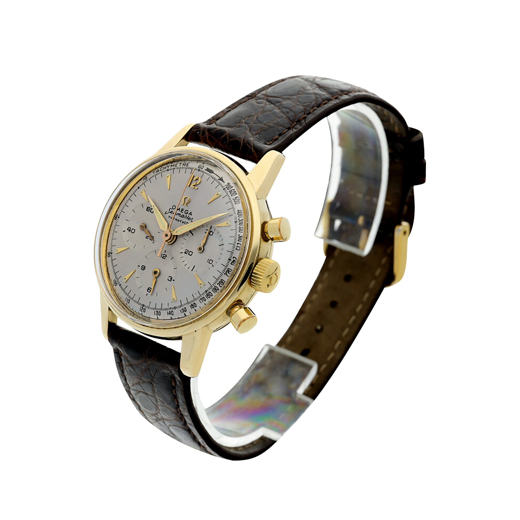 REFERENCE 2884 SEAMASTER RETAILED BY TIFFANY & CO.: A YELLOW GOLD ...