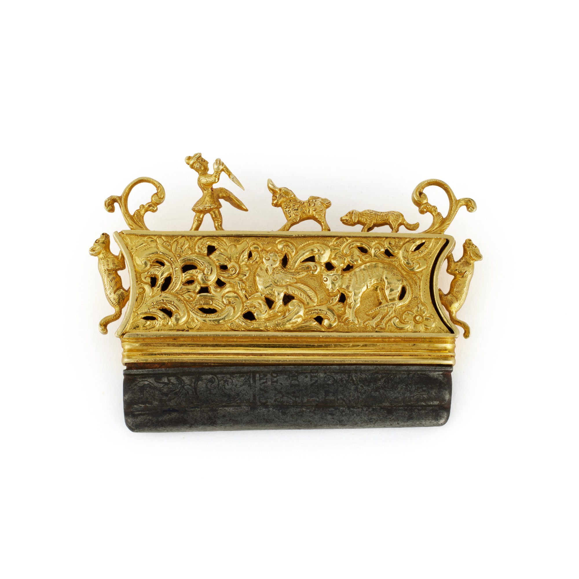 A Mexican Gold Tinder Box with Striker, 16th Century and Circa 1800 ...