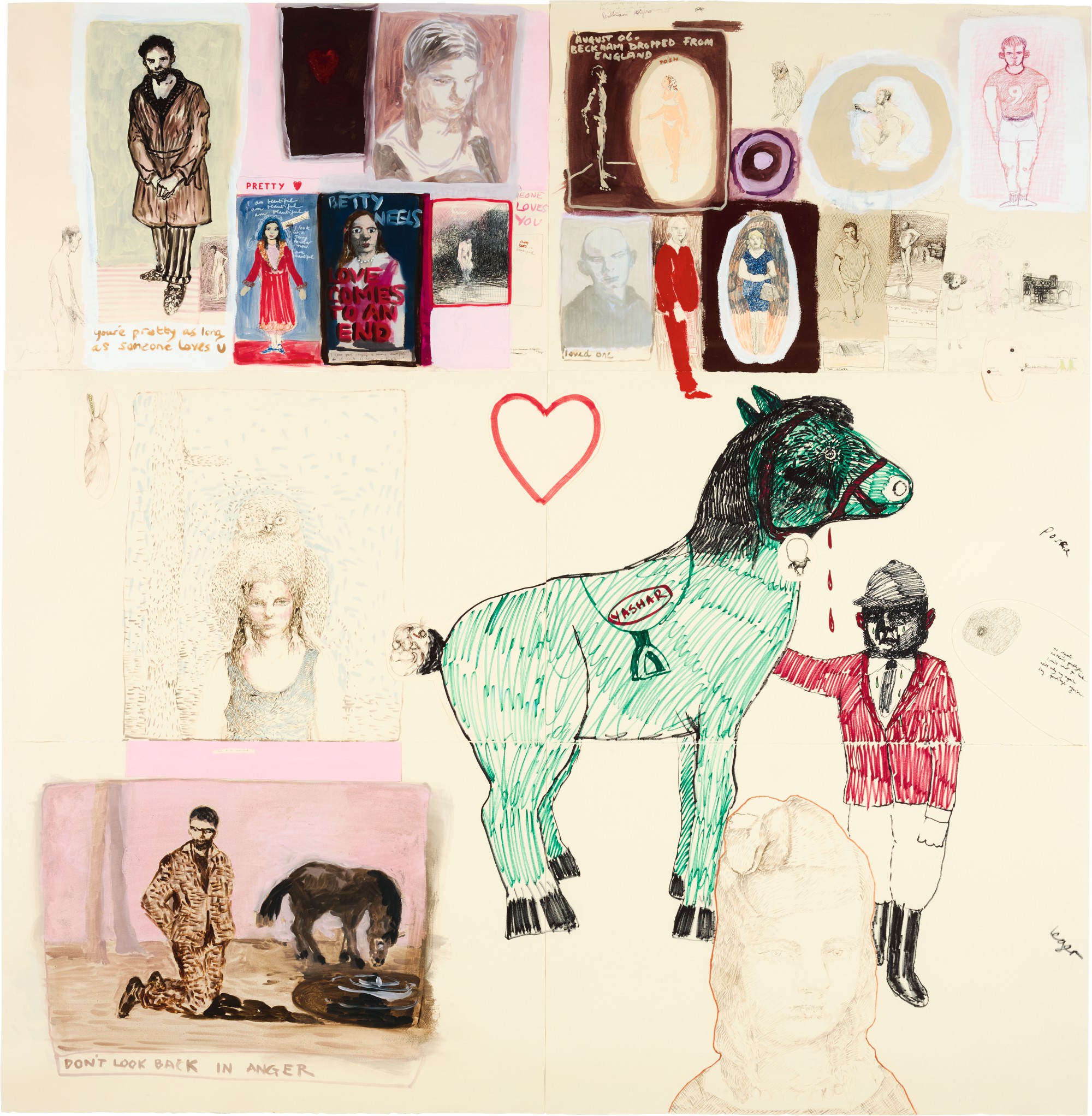 SIMON ENGLISH | LOVE | The Hoarder Sale | Contemporary Art | Sotheby's