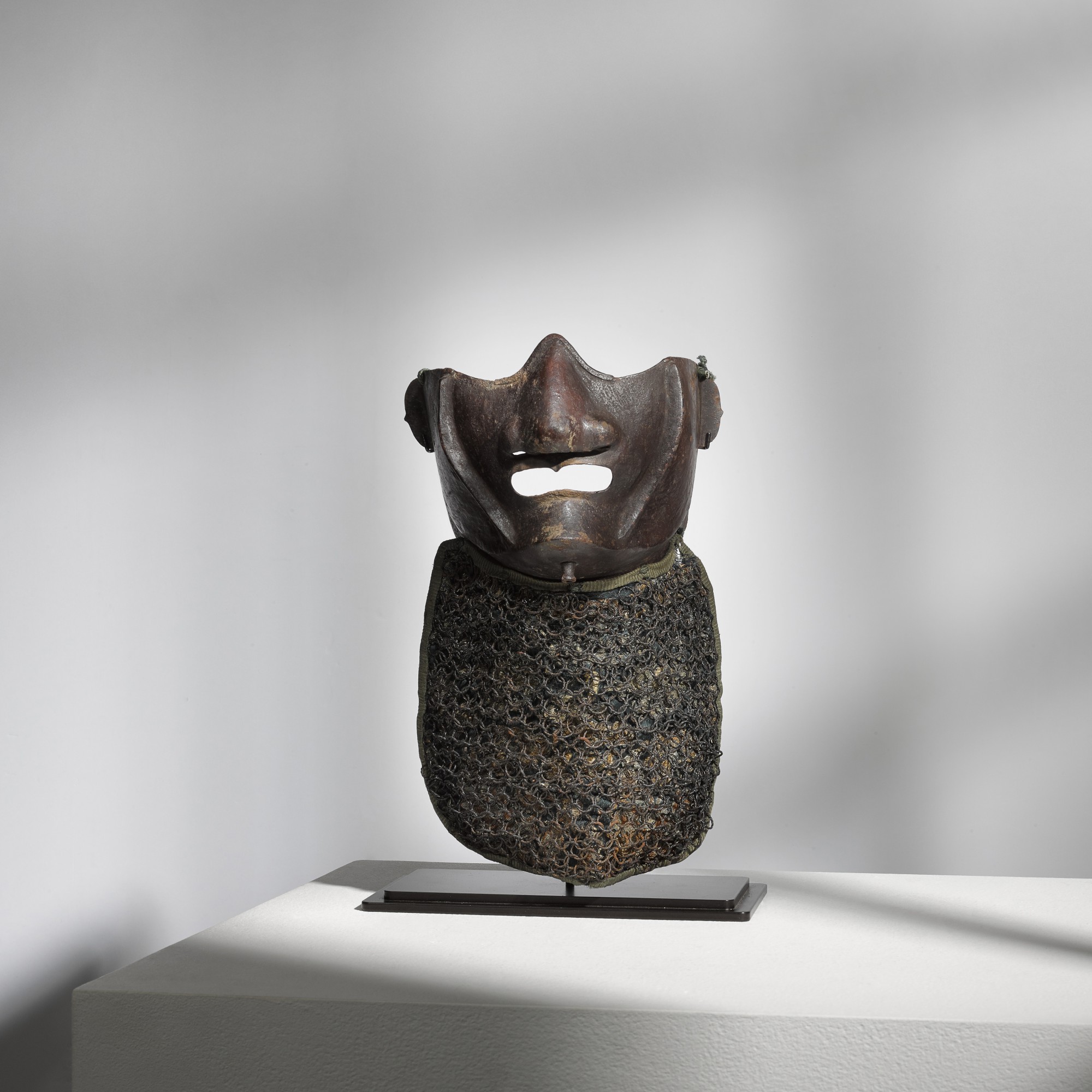 A Ryoei ryubu-style mempo [face mask] | Edo period, 17th century | The ...