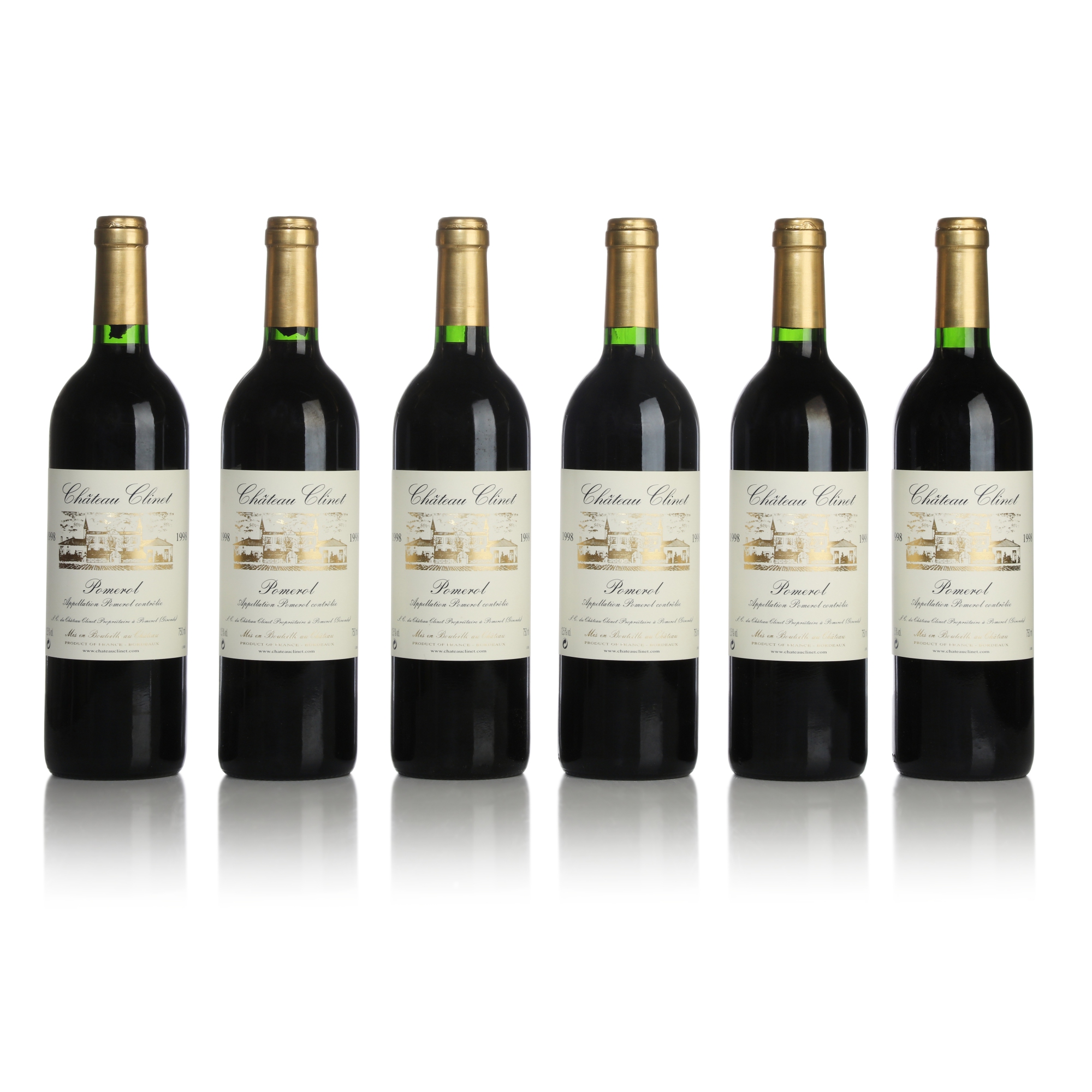Château Clinet 1998 (12 BT) | Eminent Alpine Cellars | Finest and Rarest Wines | 2023 | Sotheby's