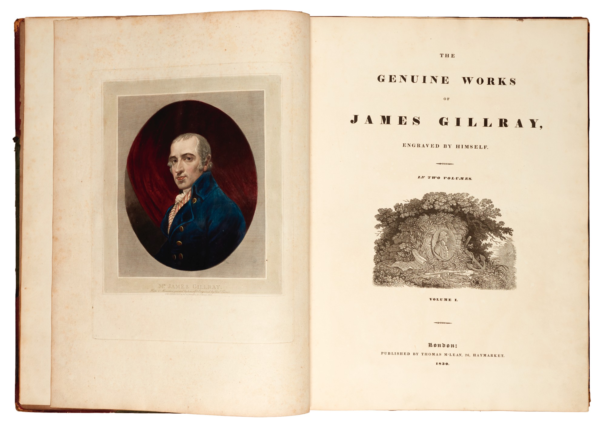 GILLRAY | The Genuine Works of James Gillray, 1830 | English Literature ...