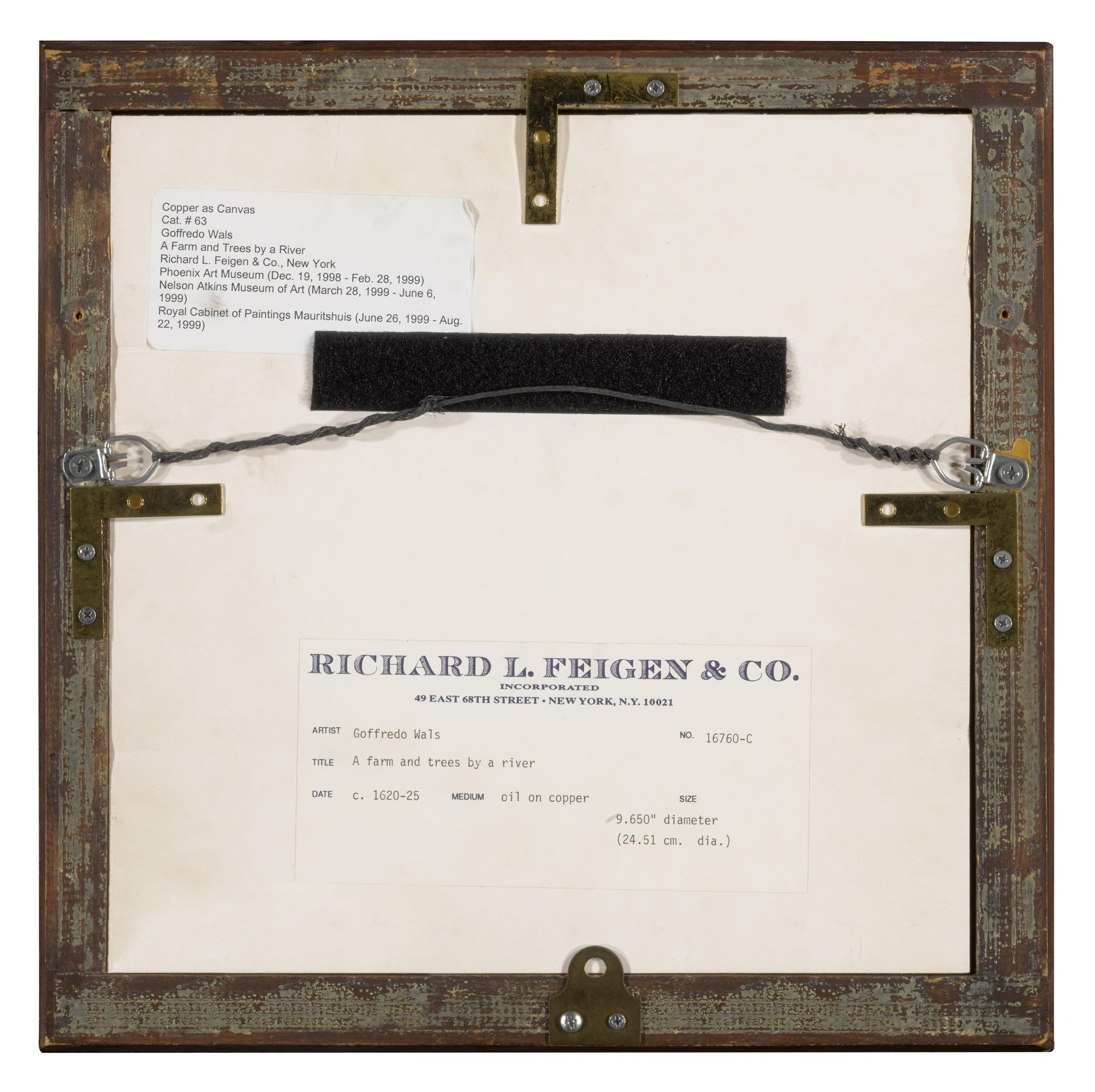 Landscape with a Farm and Trees Beside a River | Collector, Dealer ...