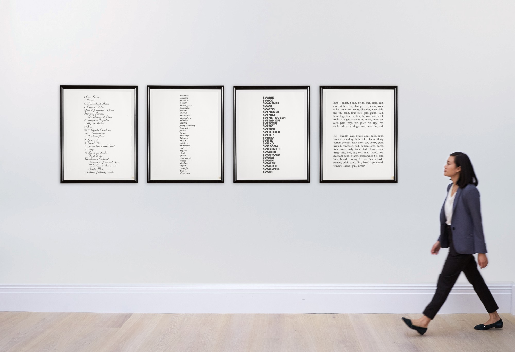 KAY ROSEN | LISTS SUITE | The Ginny Williams Collection: Part II | 2020 ...