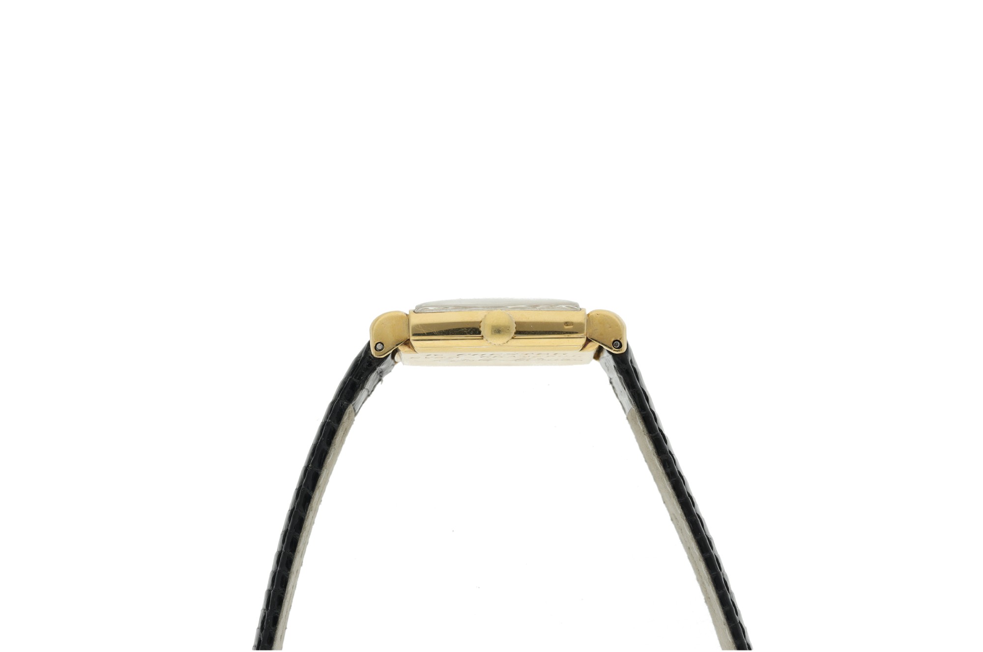 A YELLOW GOLD RECTANGULAR WRISTWATCH, CIRCA 1950 | Weekly Watches | New ...