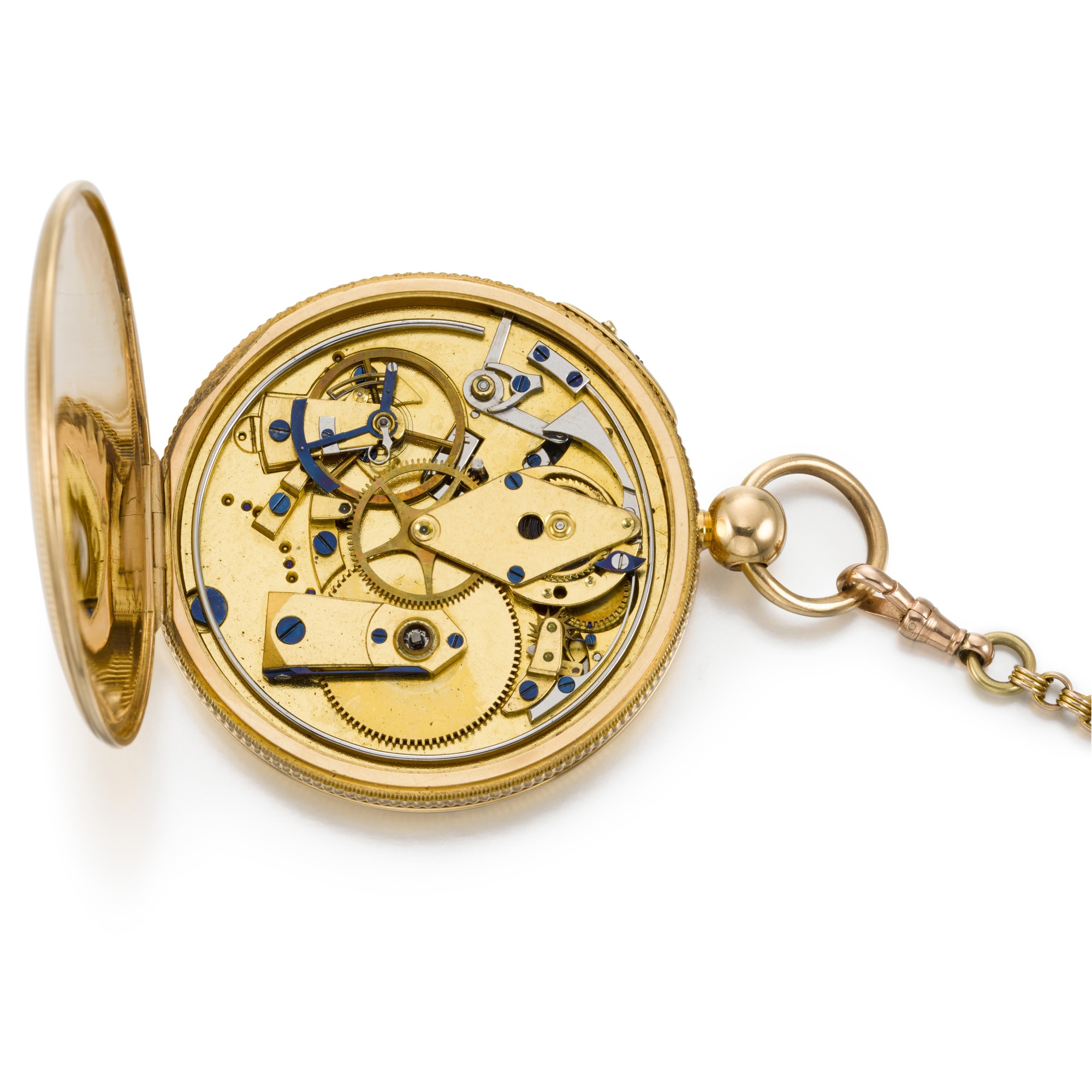 CHARLES MUGNIER | A GOLD OPEN-FACED QUARTER REPEATING WATCH CIRCA 1820 ...