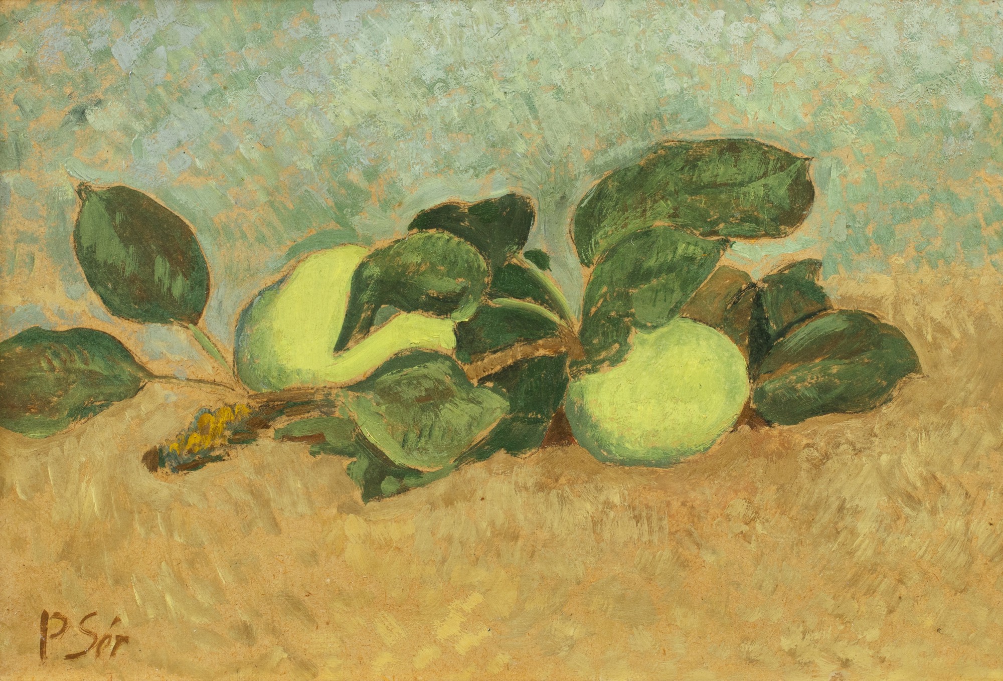 PAUL SÉRUSIER | NATURE MORTE À LA BRANCHE DE POMMIER | Impressionist ...