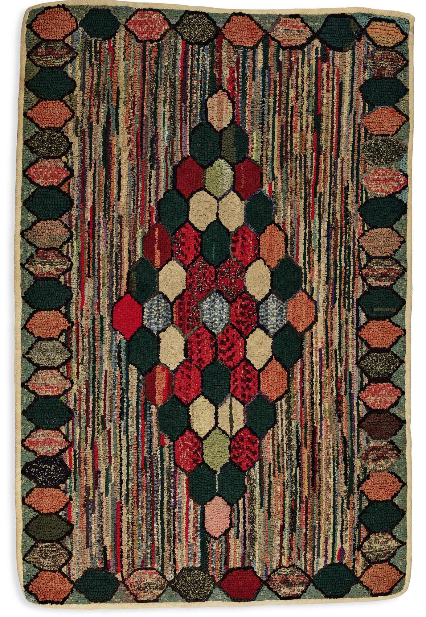 TWO AMERICAN HOOKED RUGS, EARLY 20TH CENTURY | A New Dimension of ...