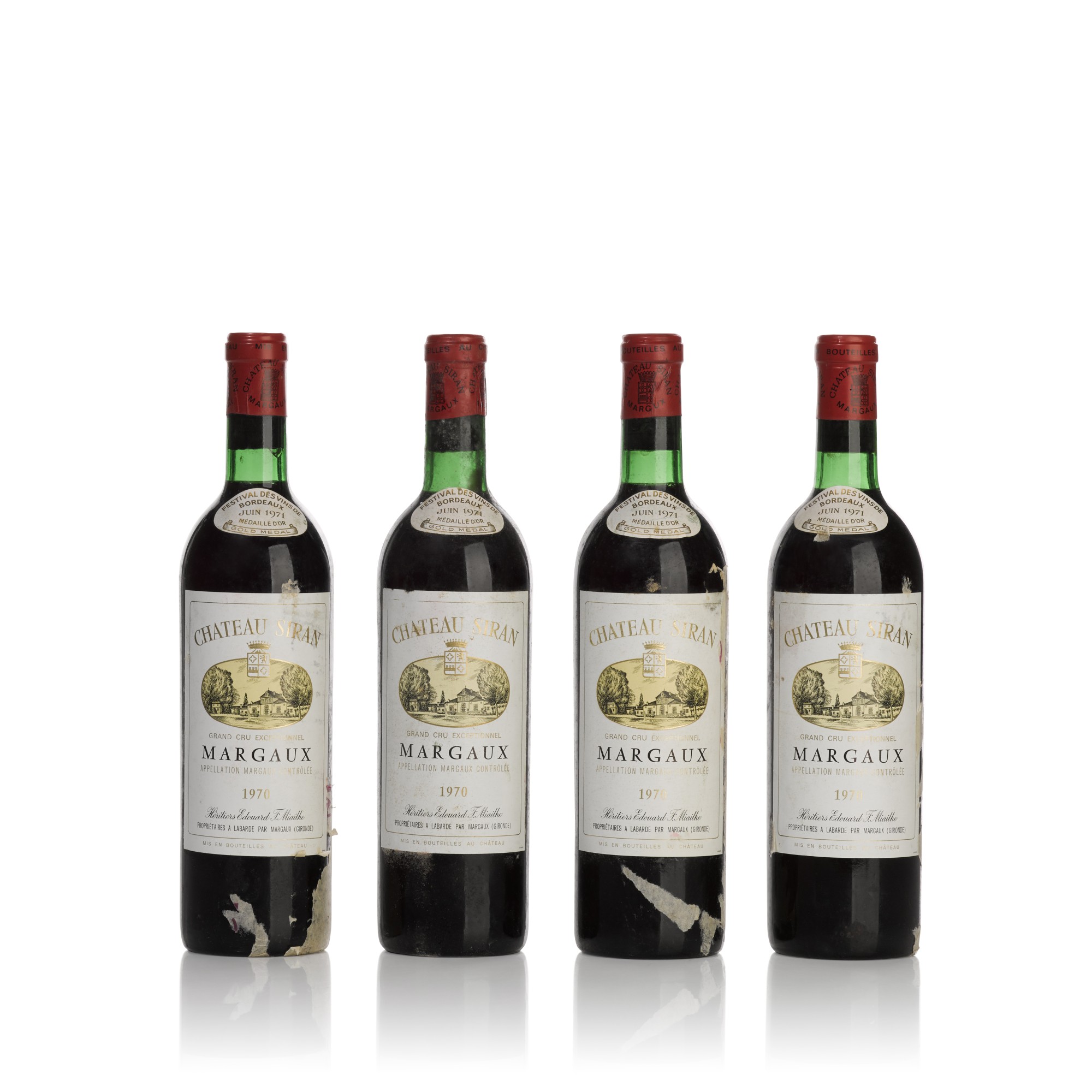 Château Siran 1970 (4 BT) | The Clifford Harris Collection | A ...