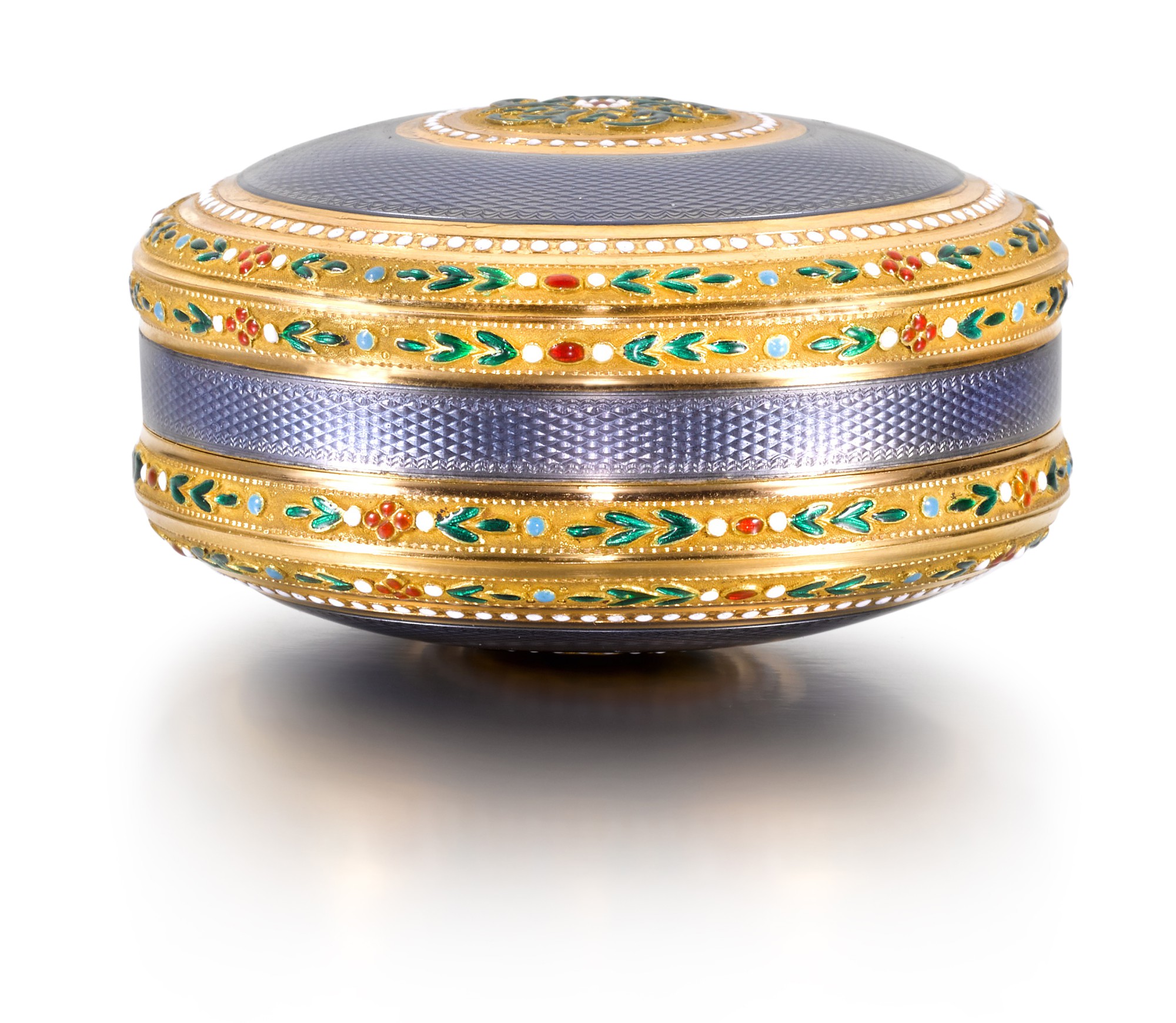 A gold and enamel bonbonniere, Jean-Louis Desir, Paris, 1777 | Gold ...