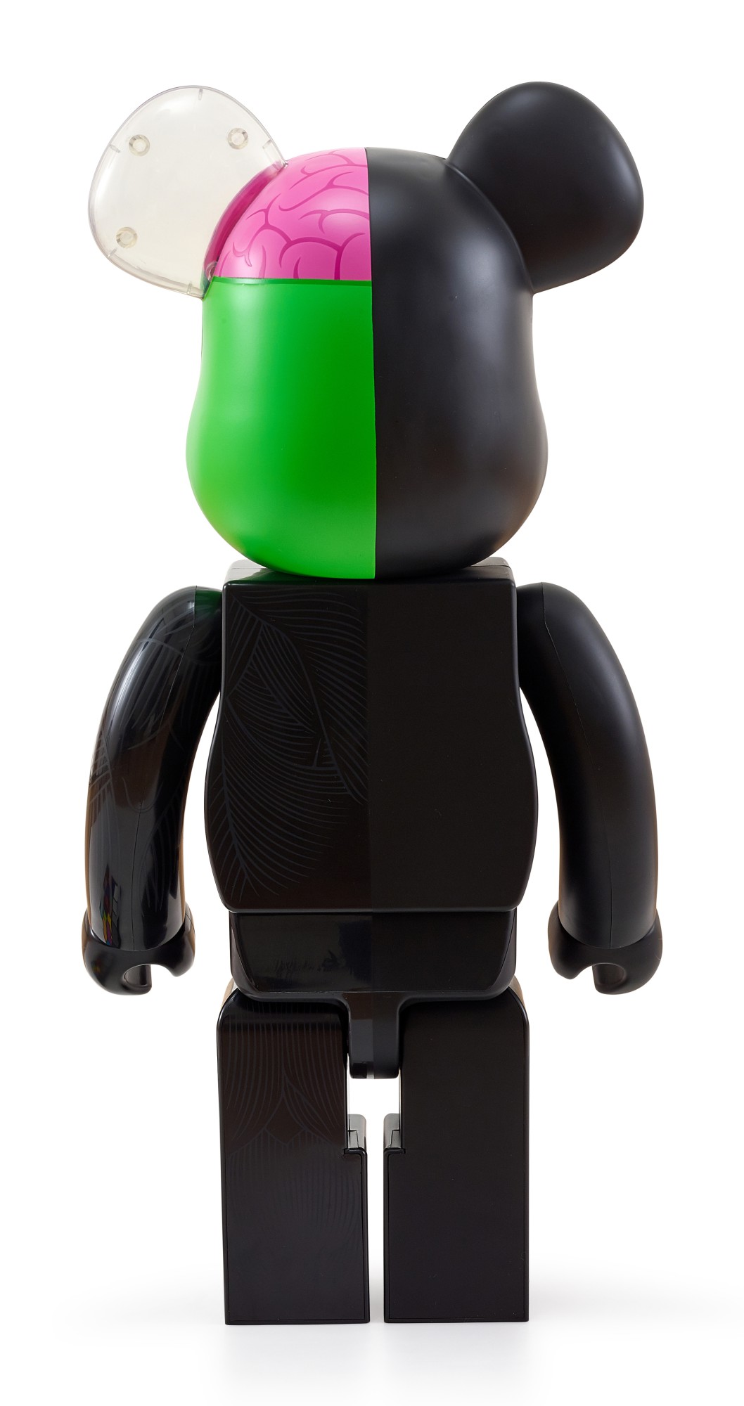 KAWS | 1000% DISSECTED COMPANION BE@RBRICK (BLACK) 1000% 切開同伴 BE@RBRICK ...