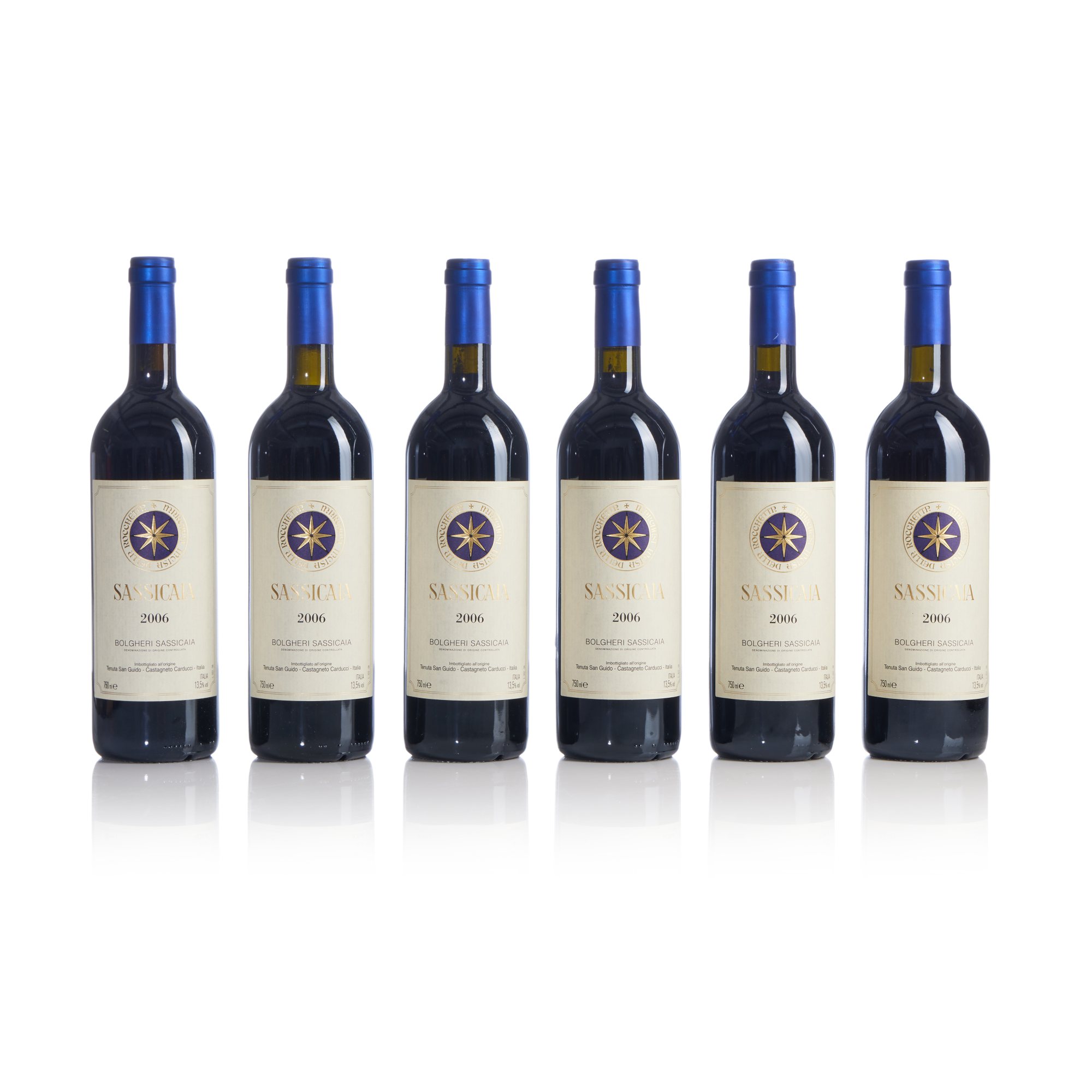 Sassicaia 2006 (6 BT) | The Cellar of Lewis Chester | The Inaugural ...