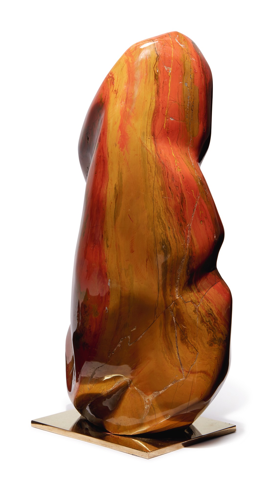 A SPECIMEN OF RED JASPER | Natural History; Including Fossils, Minerals ...