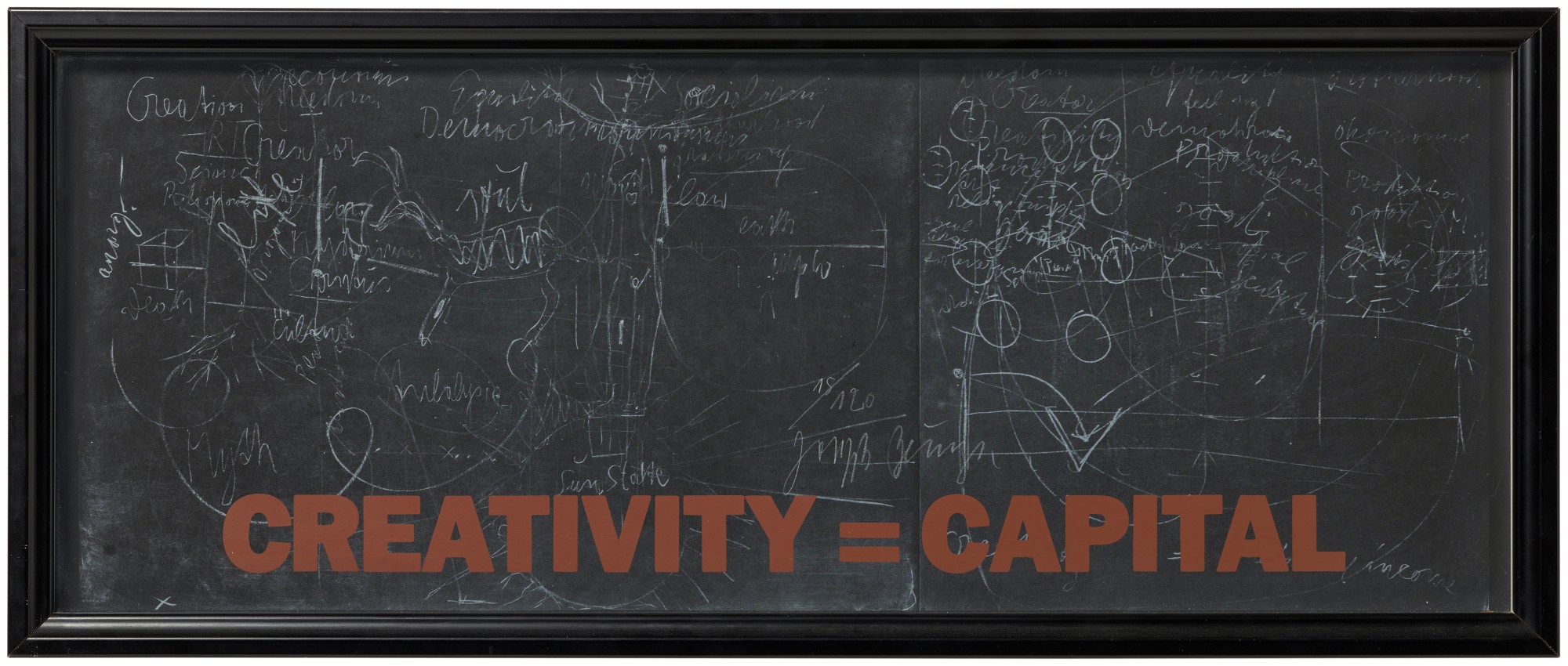 New York Subway Poster (Creativity=Capital) | Modern & Contemporary ...