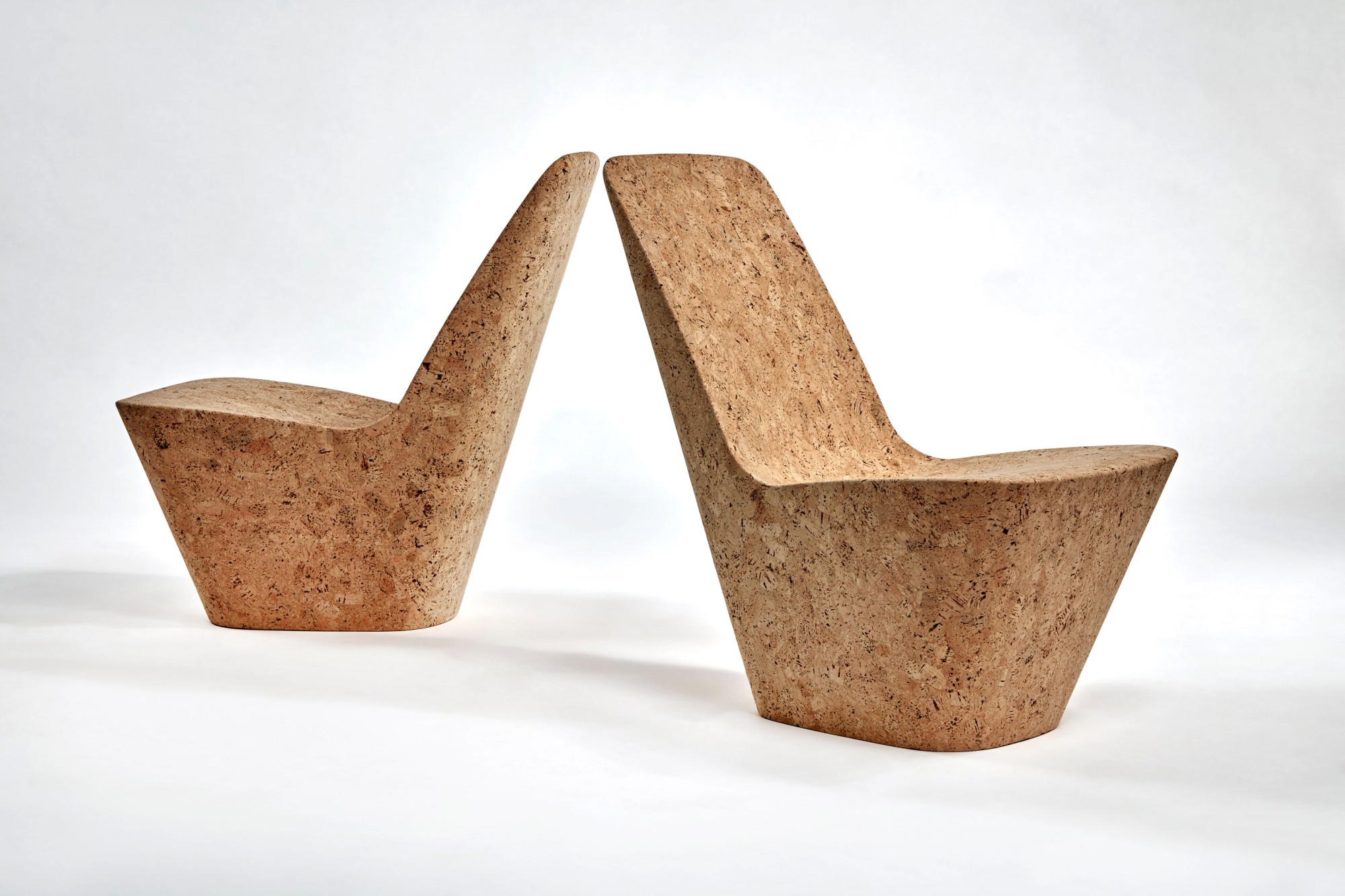 Pair of Cork Chairs | Design Agenda: The Collection of Michael Maharam ...