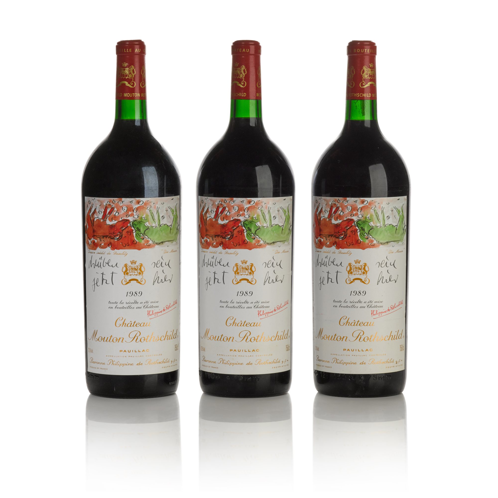 Château Mouton Rothschild 1989 (6 MAG) | The Adrian Bowden Collection ...