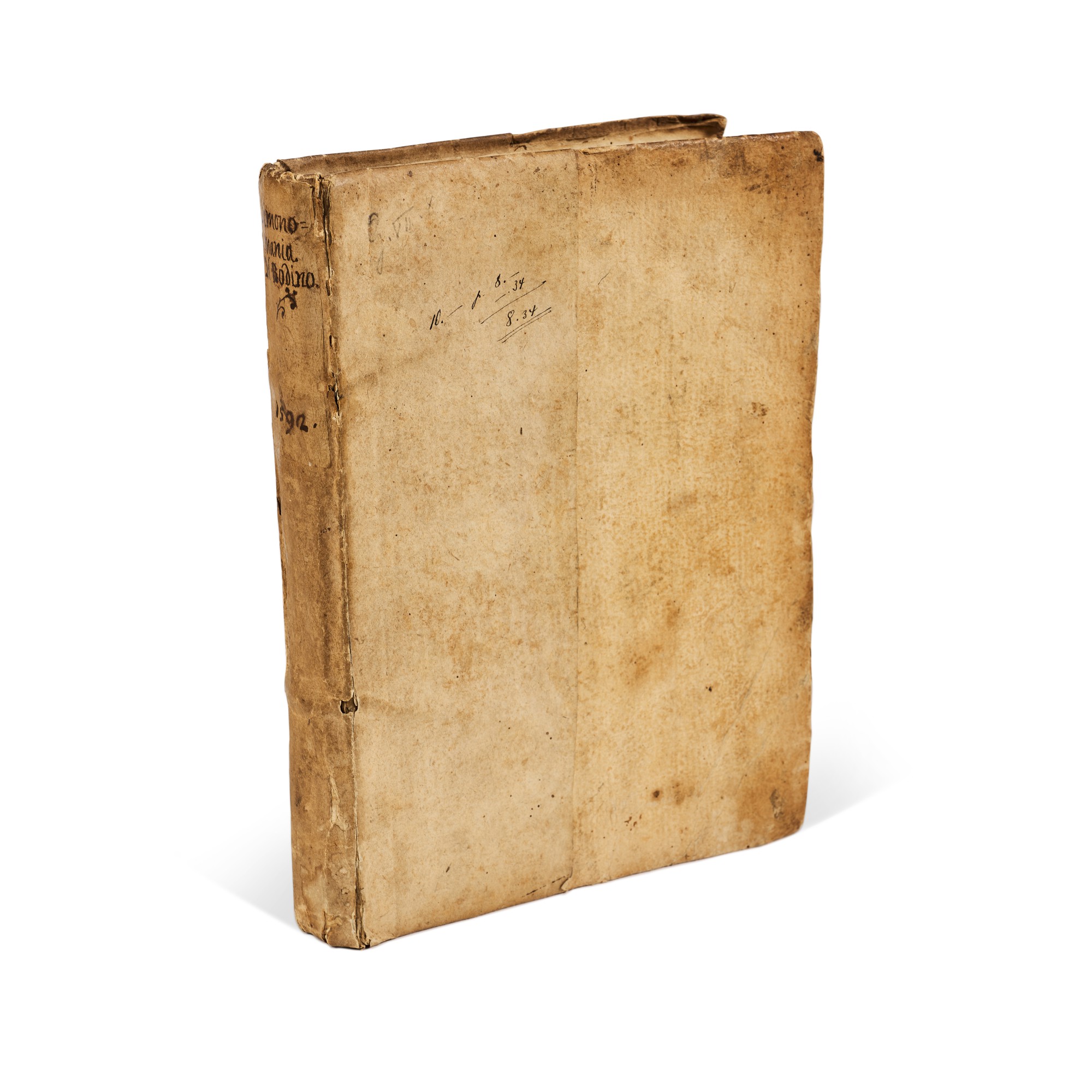 Bodin, Demonomania, Venice, Aldus, 1592, carta rustica | Antiquarian ...