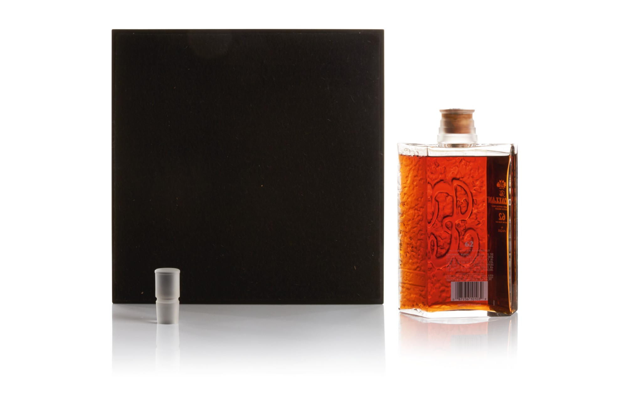 THE MACALLAN IN LALIQUE SIX PILLARS COLLECTION WITH FRENCH POLISHED ...