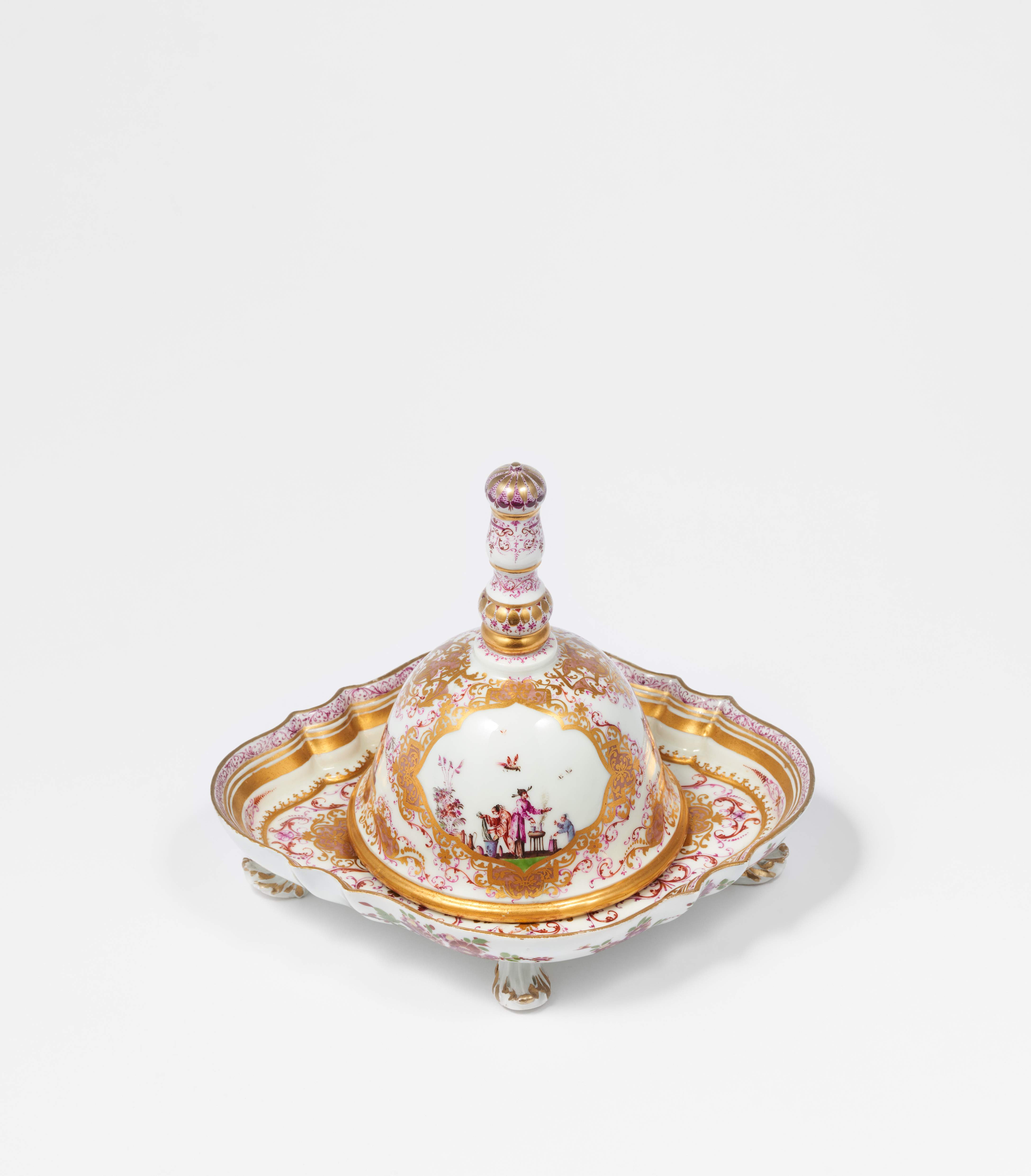 A Meissen Table Bell and Stand, Circa 1730 | Durch Feuer verwandelt ...