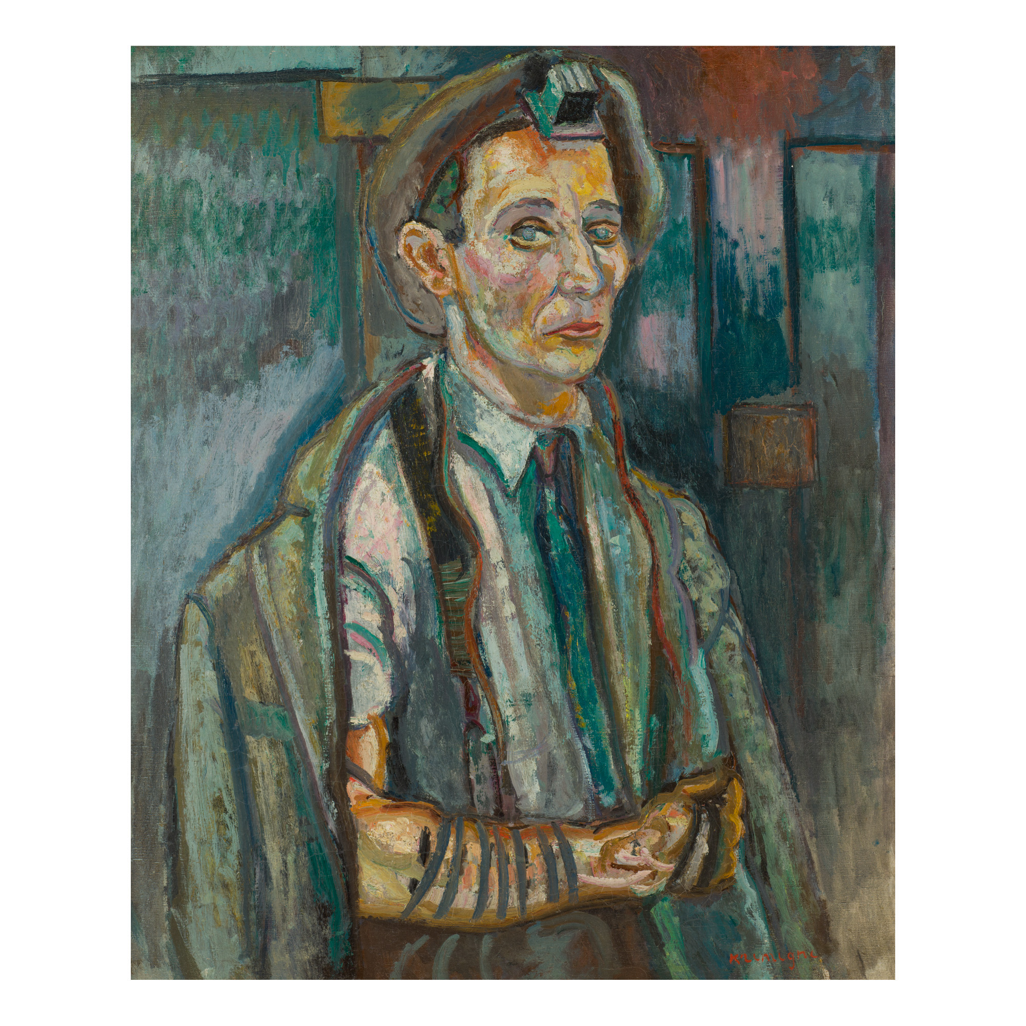 PINCHUS KRÉMÈGNE | PORTRAIT WITH TEFILLIN | Israeli and International ...