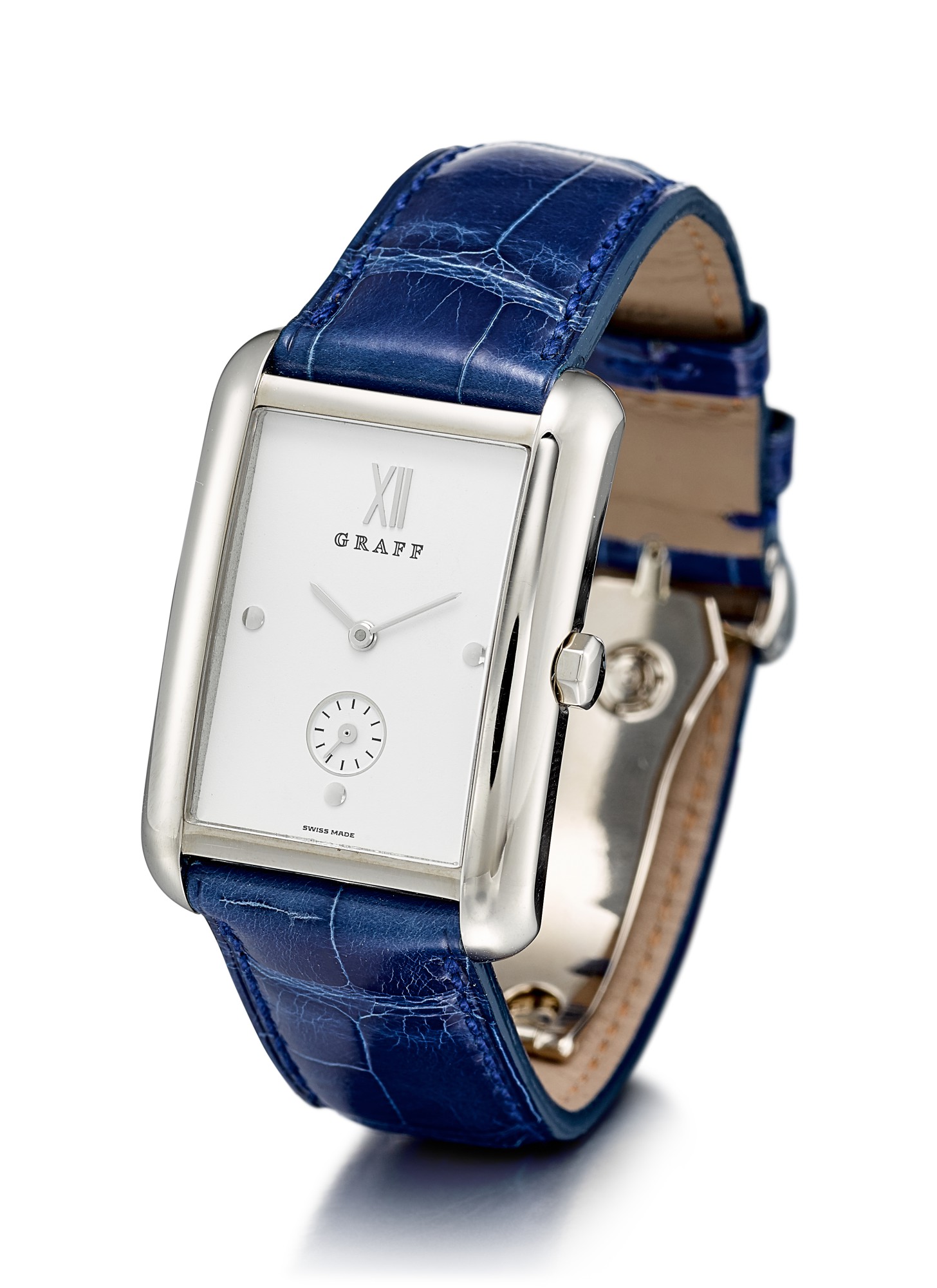 GRAFF | TANK A WHITE GOLD WRISTWATCH, CIRCA 2008 | Watches Weekly ...