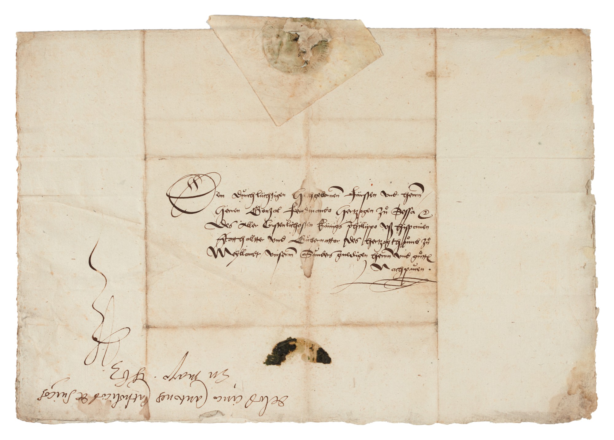 Switzerland | Letter of recommendation for the envoy of five Catholic ...