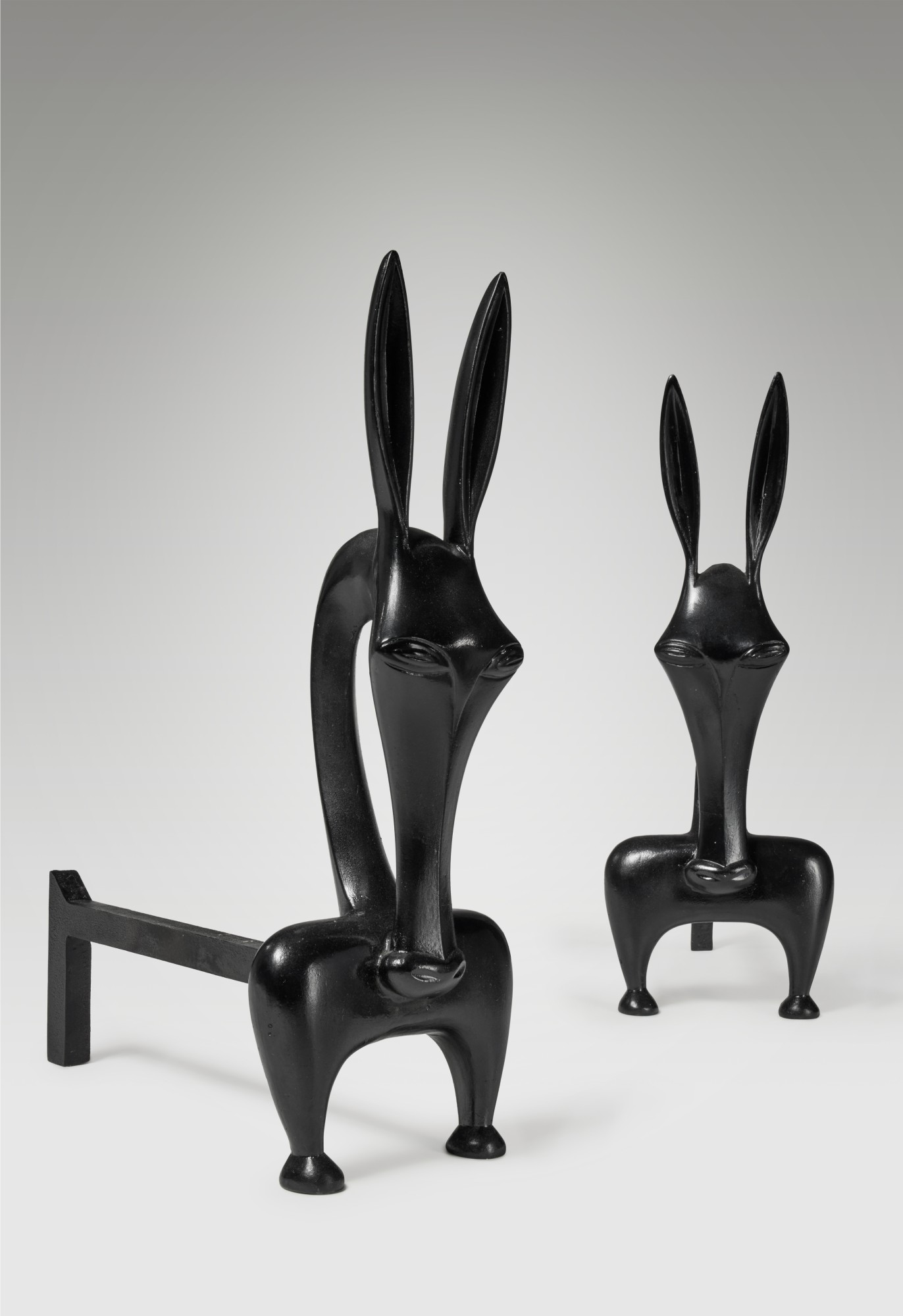 Pair of "Horse" Andirons | Crafting Modernism: Masters of the American ...