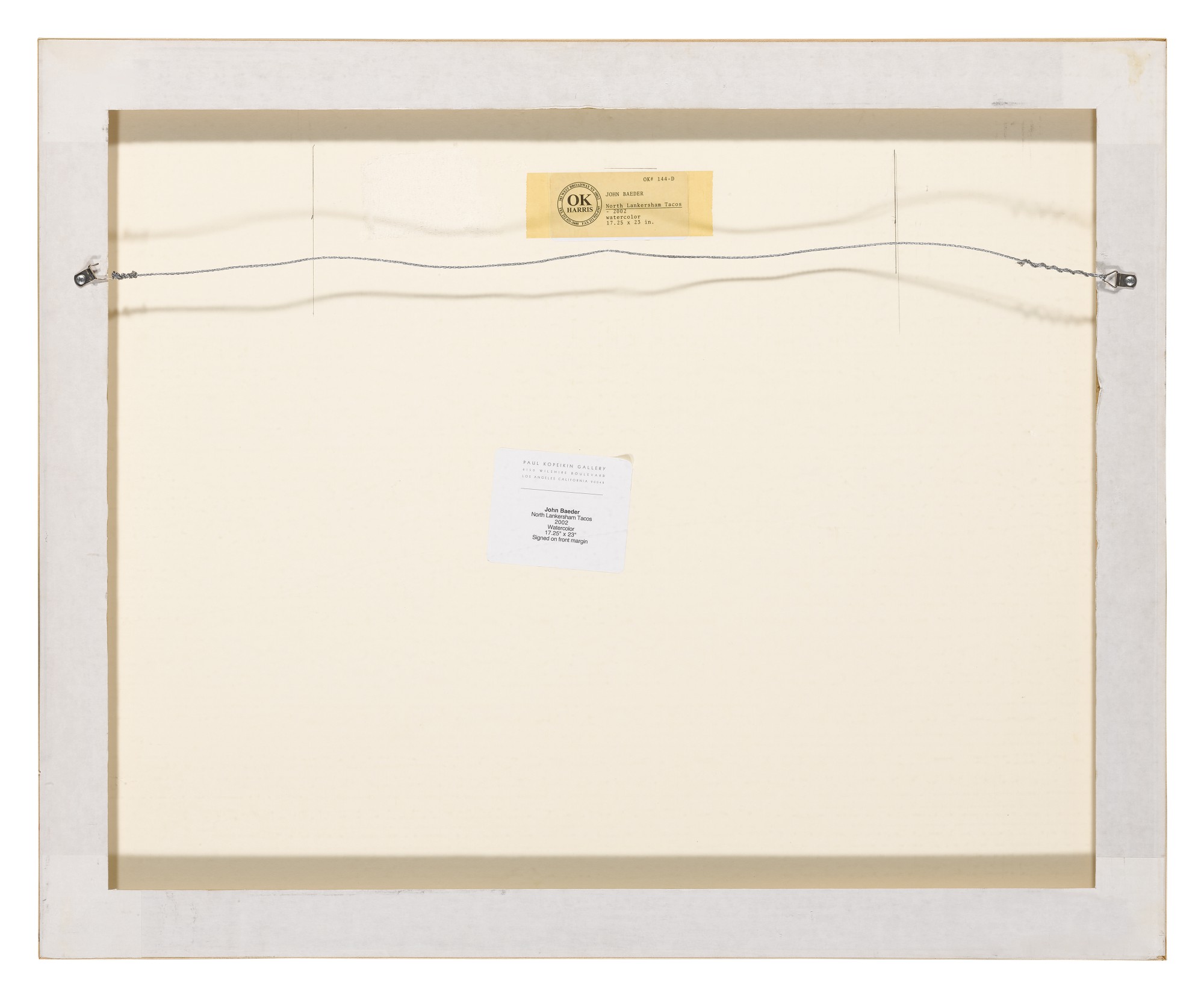 JOHN BAEDER | TACOS | Contemporary Art | New York | 2020 | Sotheby's