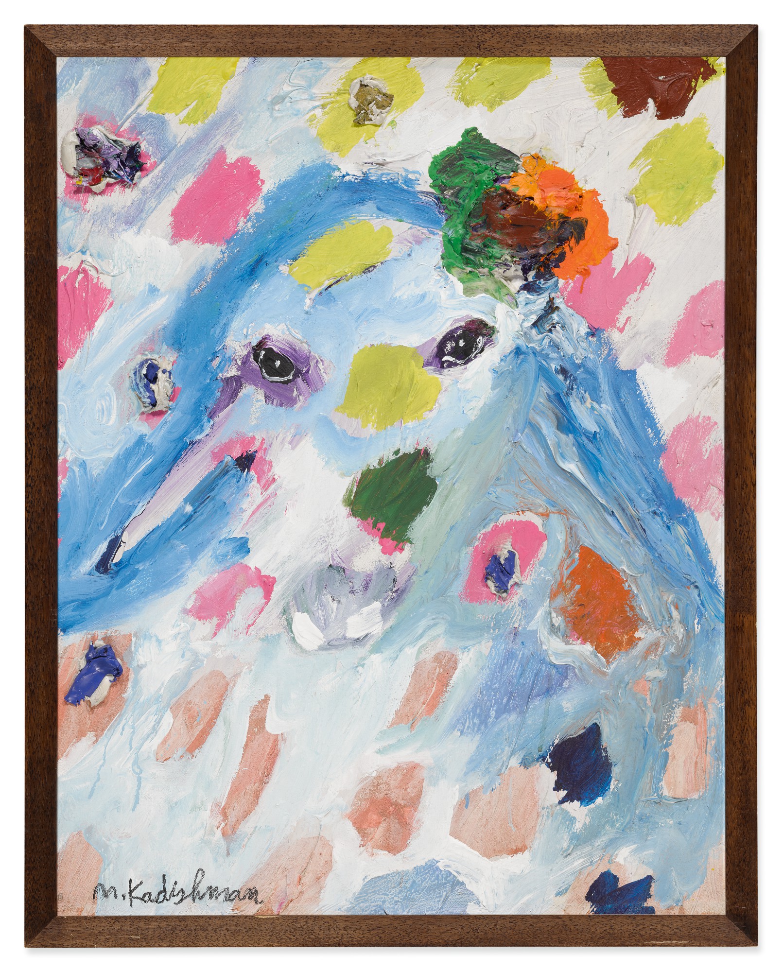 MENASHE KADISHMAN | HEAD OF A LAMB | Cubism and Beyond | 2020 | Sotheby's