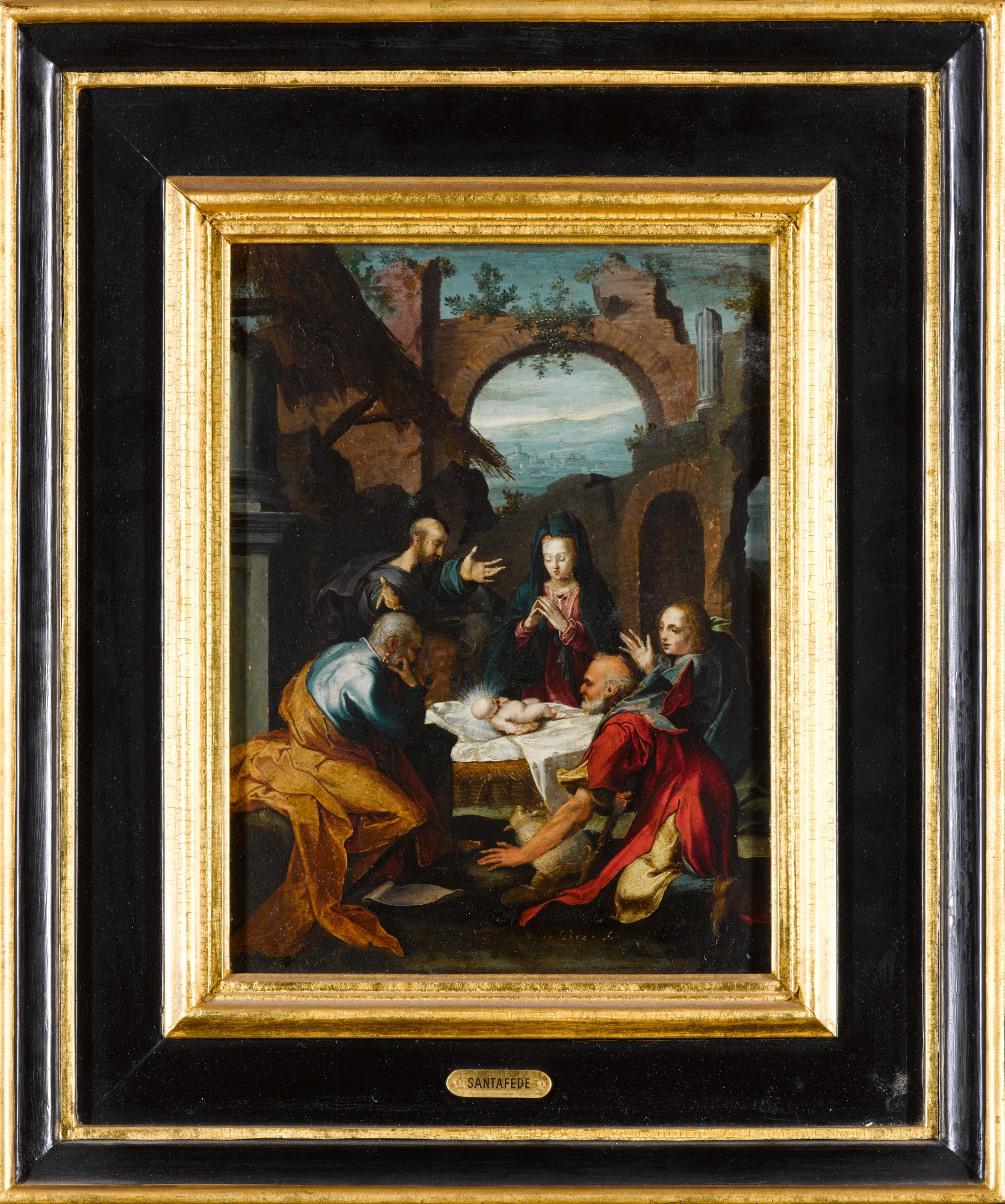 FLEMISH SCHOOL, EARLY 17TH CENTURY | THE ADORATION OF THE SHEPHERDS ...