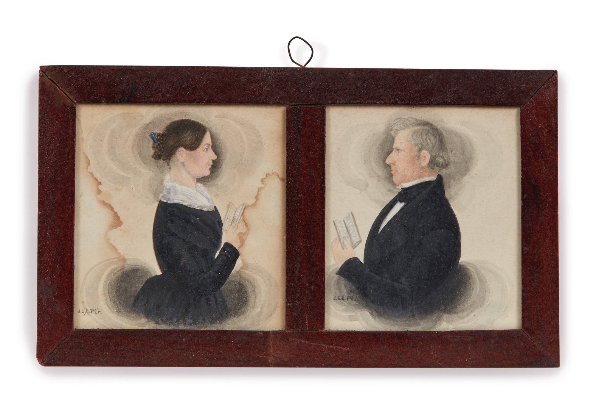 Group of Five Miniature Portraits of the Pomeroy Family | Important ...