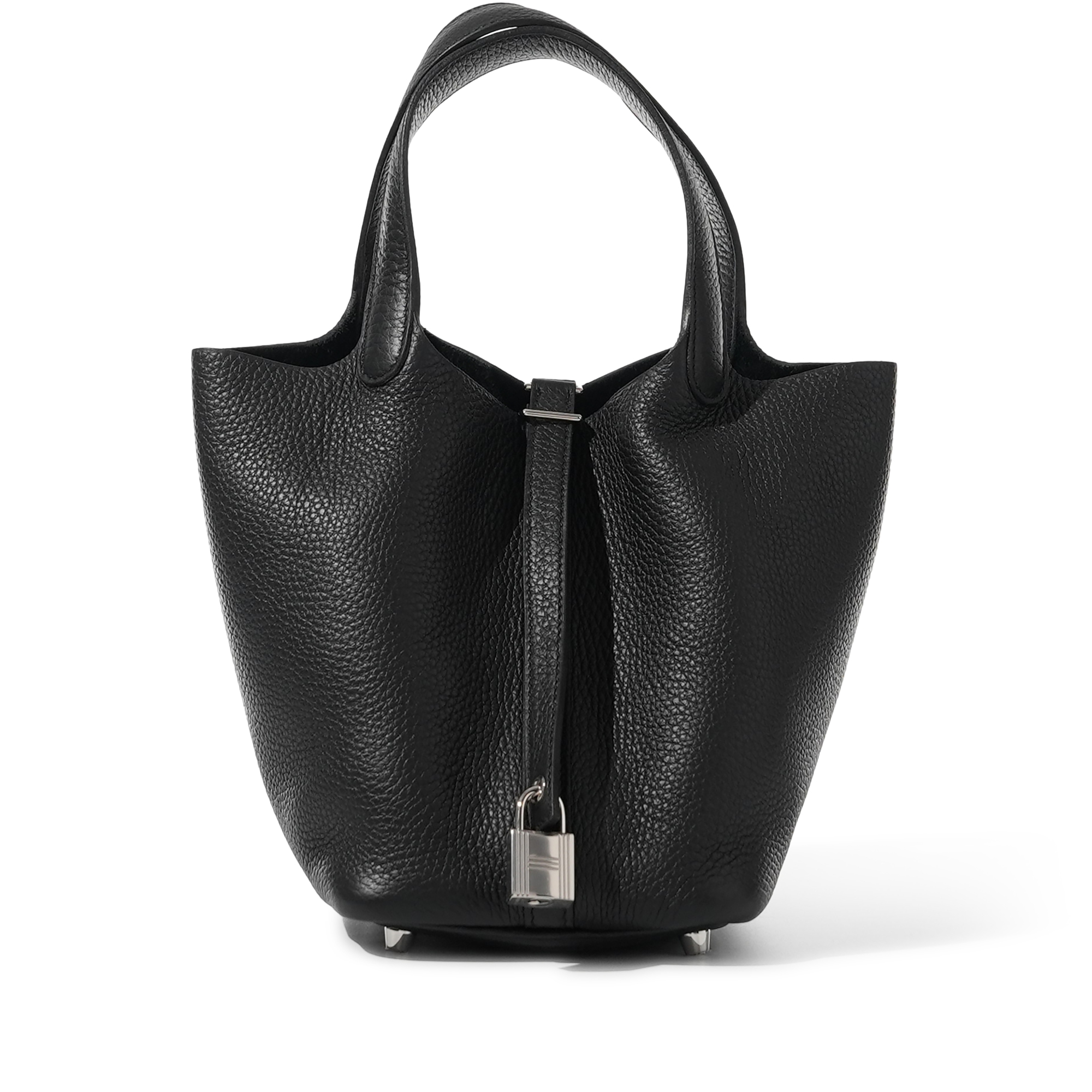 Hermès Black Clemence Picotin Lock 18 Palladium Hardware, 2021 ...
