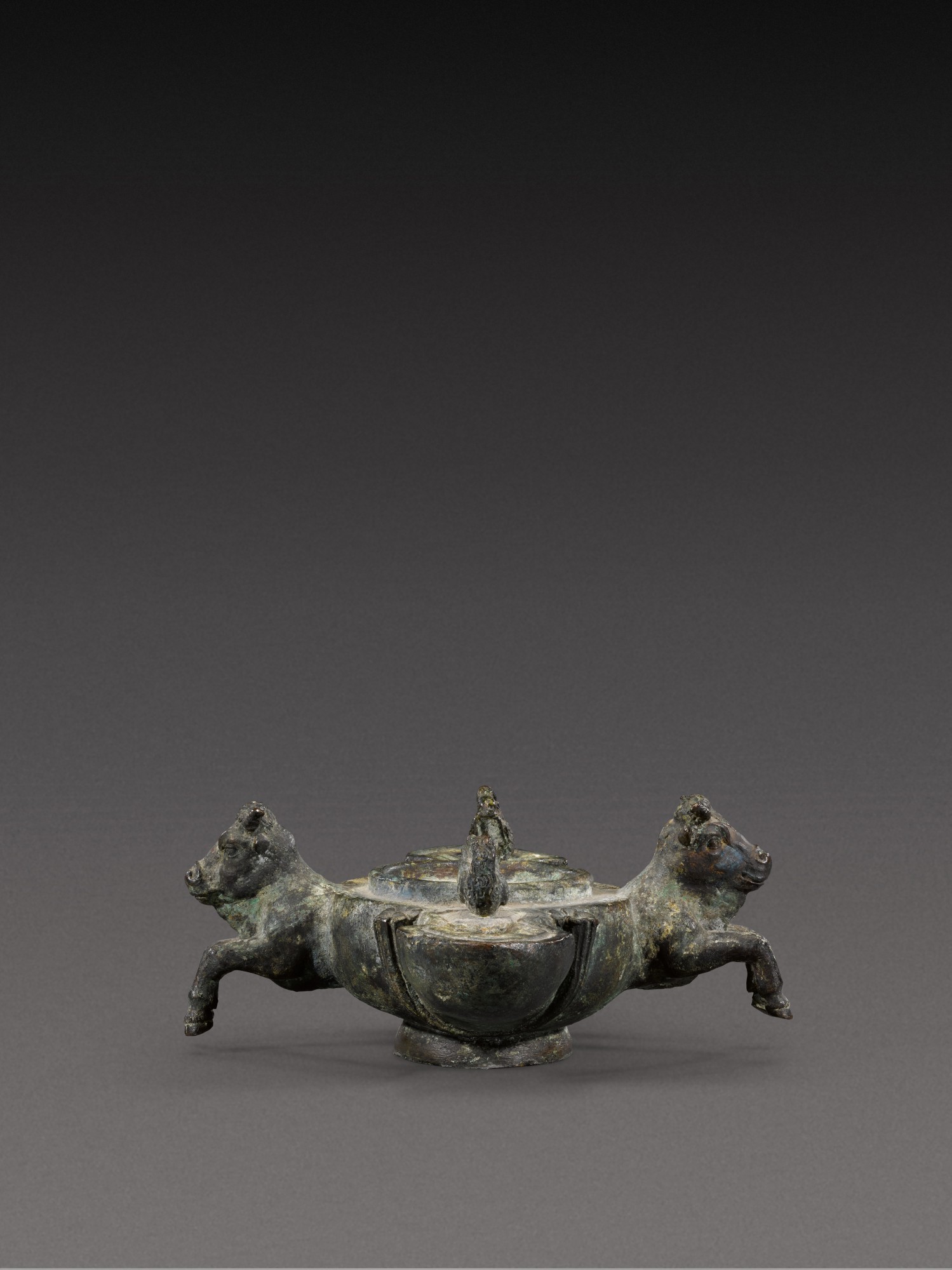 A Roman Bronze Oil Lamp, 1st Century A.D. | Ancient Sculpture and Works ...