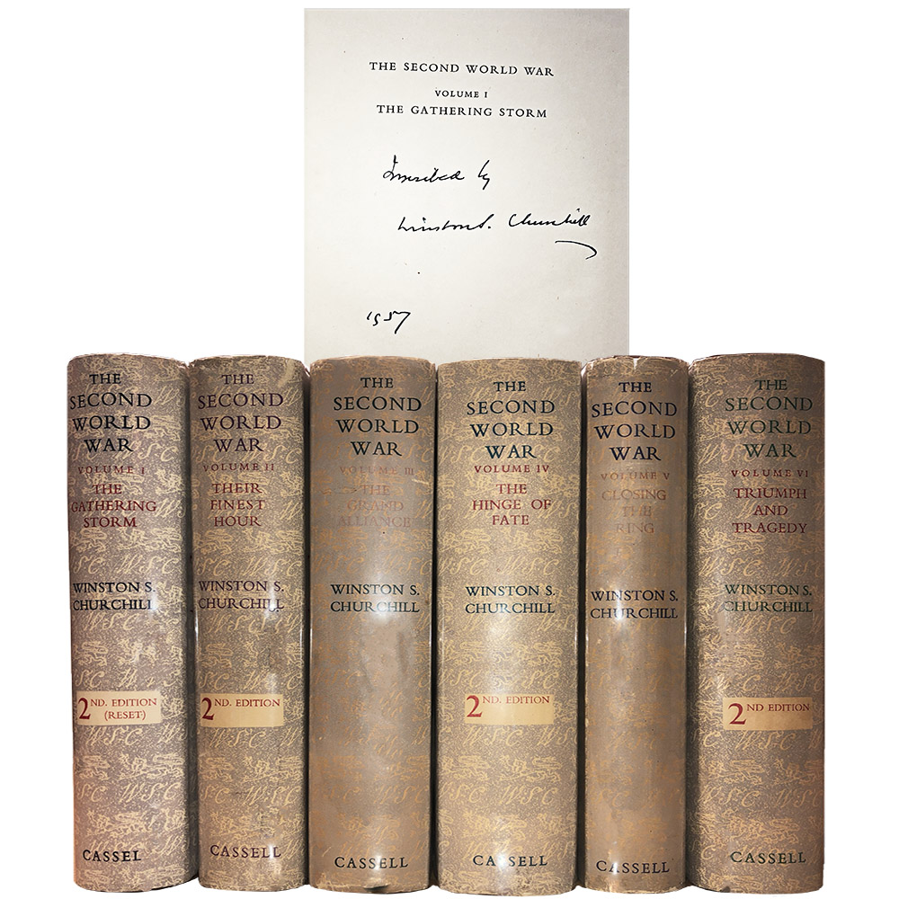 Winston S. Churchill | The Second World War. London: Cassell and Co., 1948-1953 | Churchill in ...