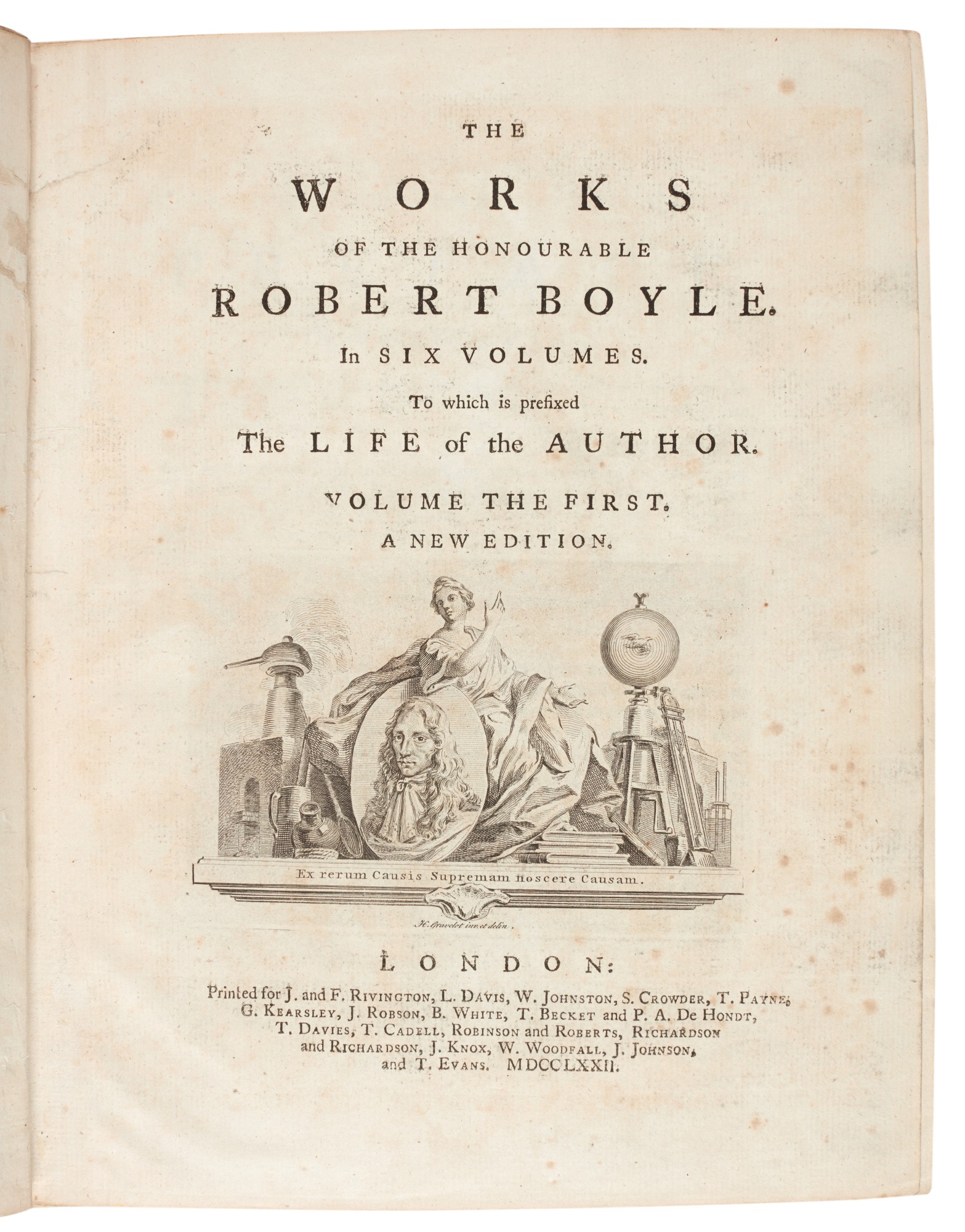 Boyle, Works, London, 1772, 6 volumes, calf | Music and Antiquarian ...
