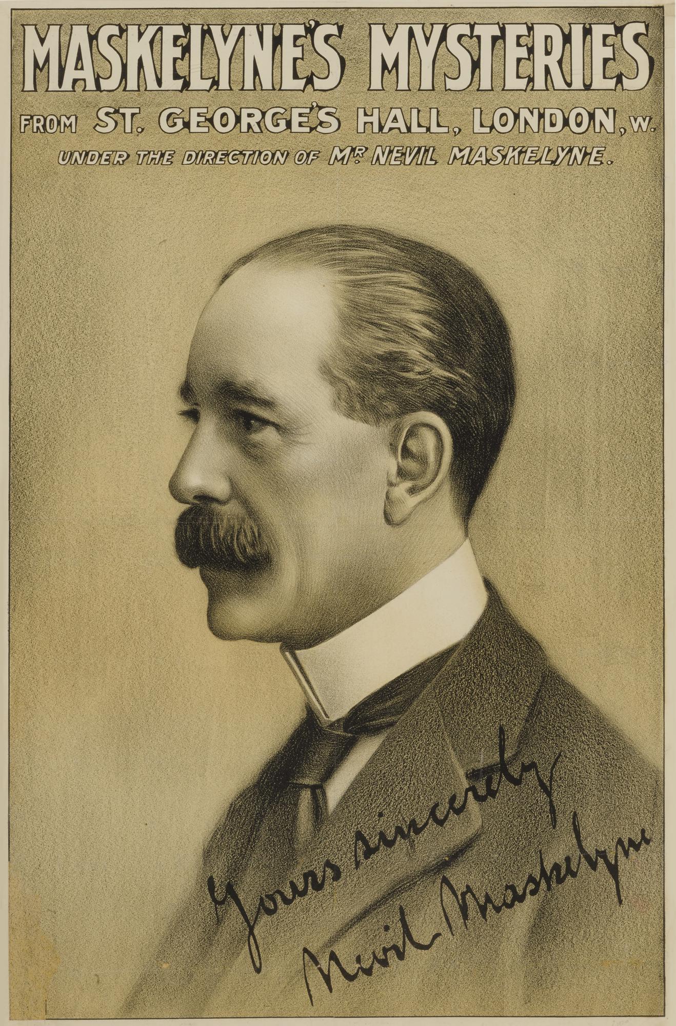 Maskelyne, Nevil | Magic as theatrical special effects | The Ricky Jay ...