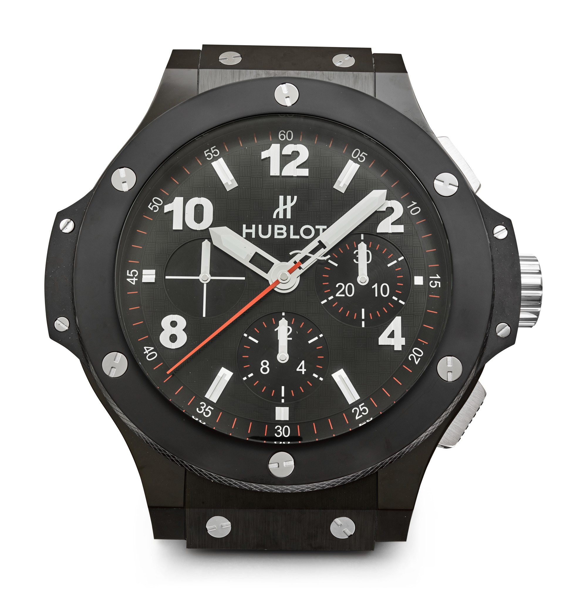 HUBLOT | BIG BANG, A METALWORK WALL CLOCK, CIRCA 2015 | Watches Weekly ...