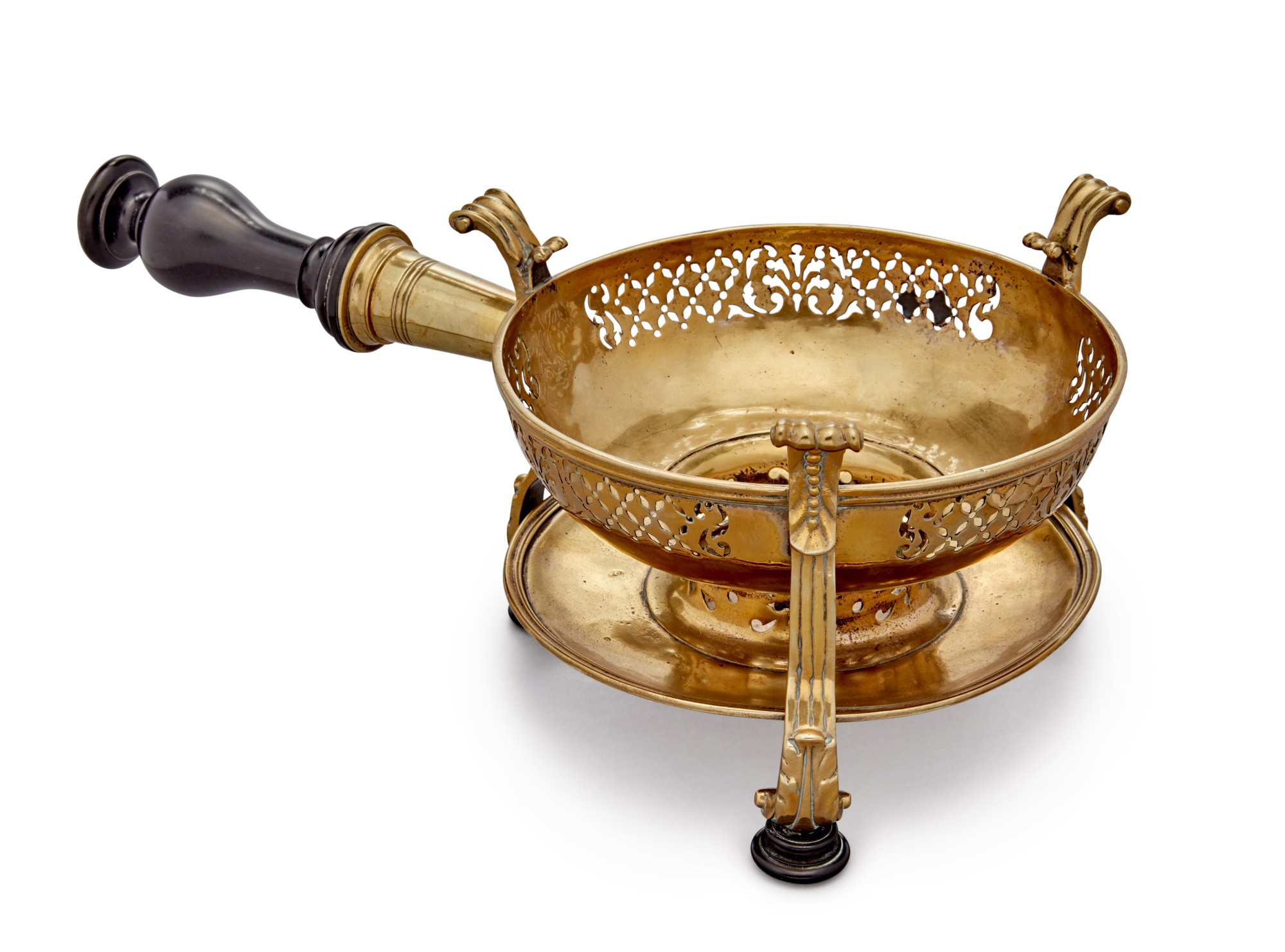Fine and Rare French Silvered Brass Brazier, Circa 1770 | The ...