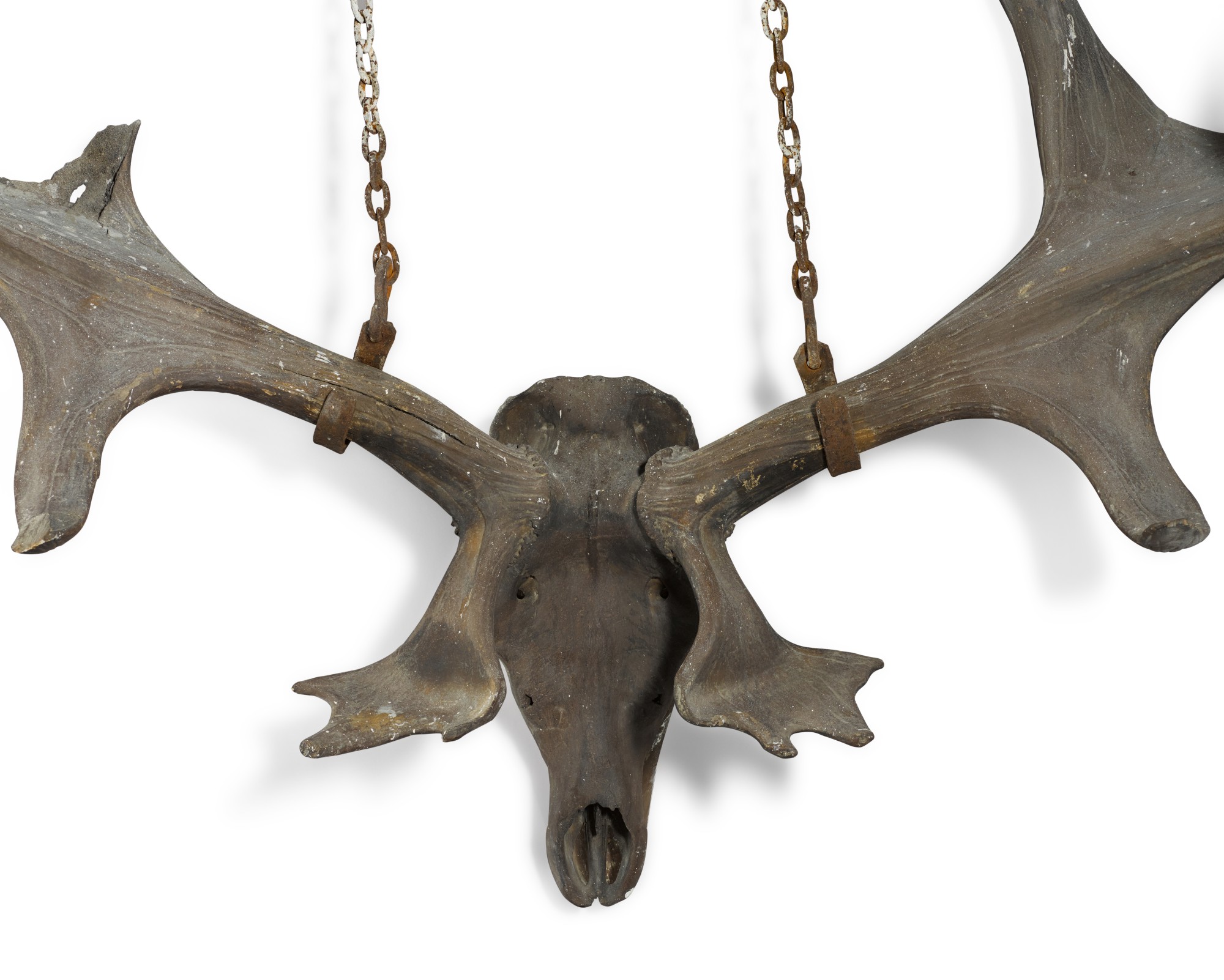 A pair of fossilised 'Irish elk' antlers, Prehistoric | Royal & Noble ...