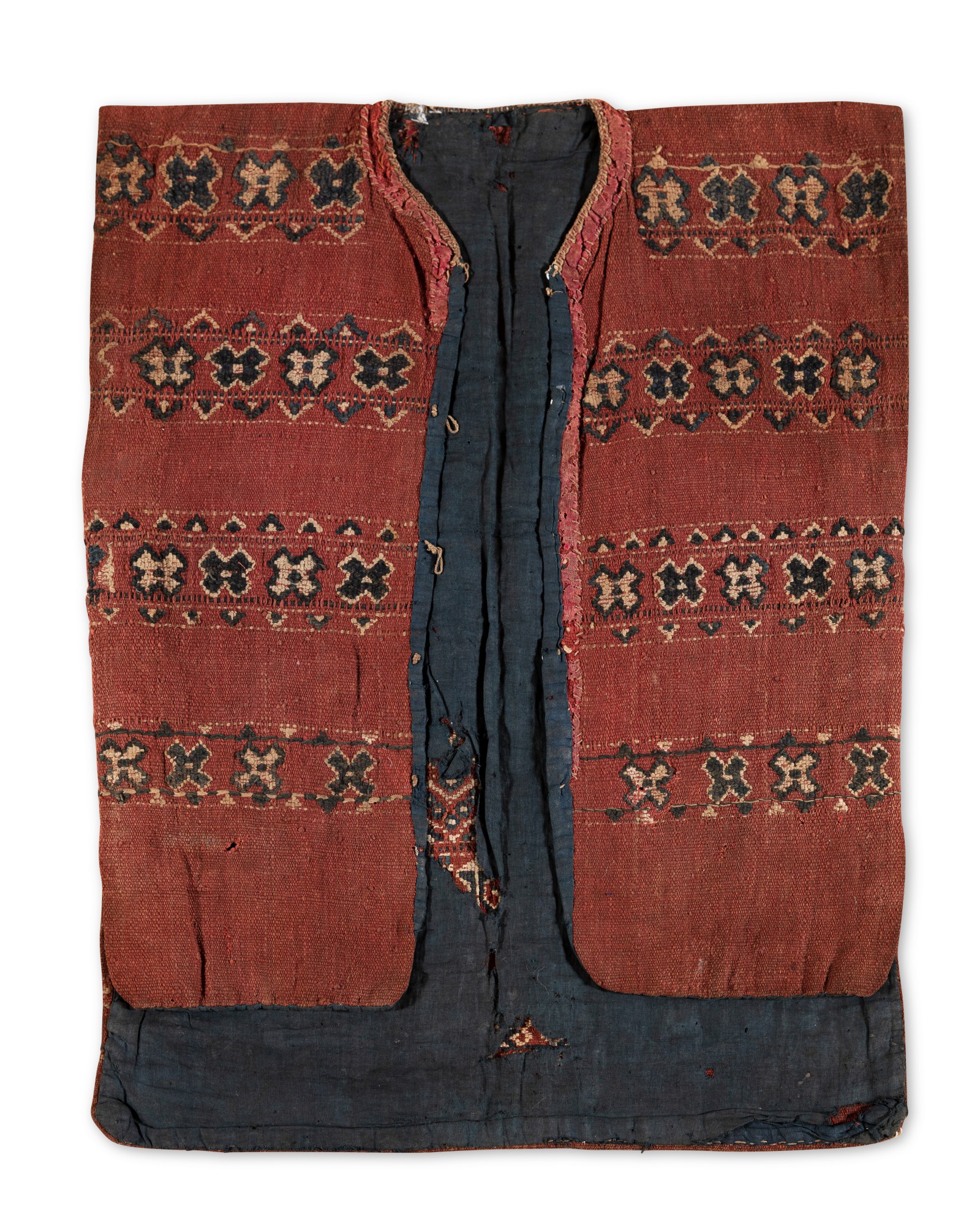 Gilet kelambi sungkit, Iban, Sarawak, Bornéo, Indonésie, XIXème siècle ...