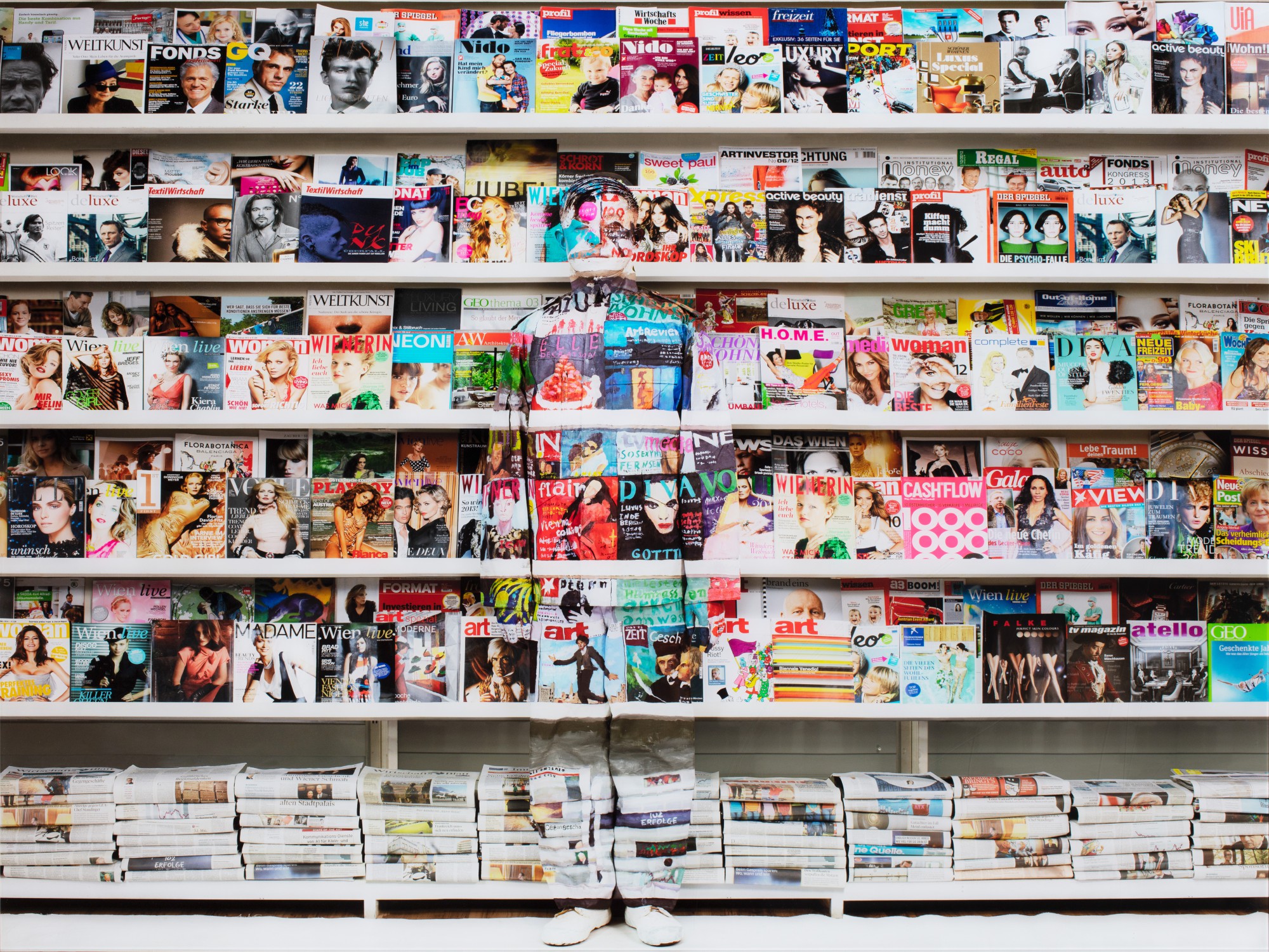 LIU BOLIN | AUSTRIAN MAGAZINE, HIDING IN THE CITY # 128, 2012 | NOW ...