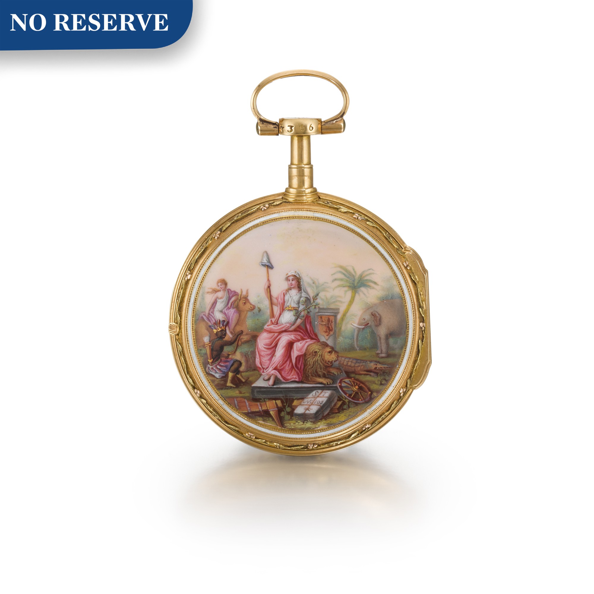 Gold And Enamel Verge Watch, Amsterdam, Circa 1780 | Fine Watches ...
