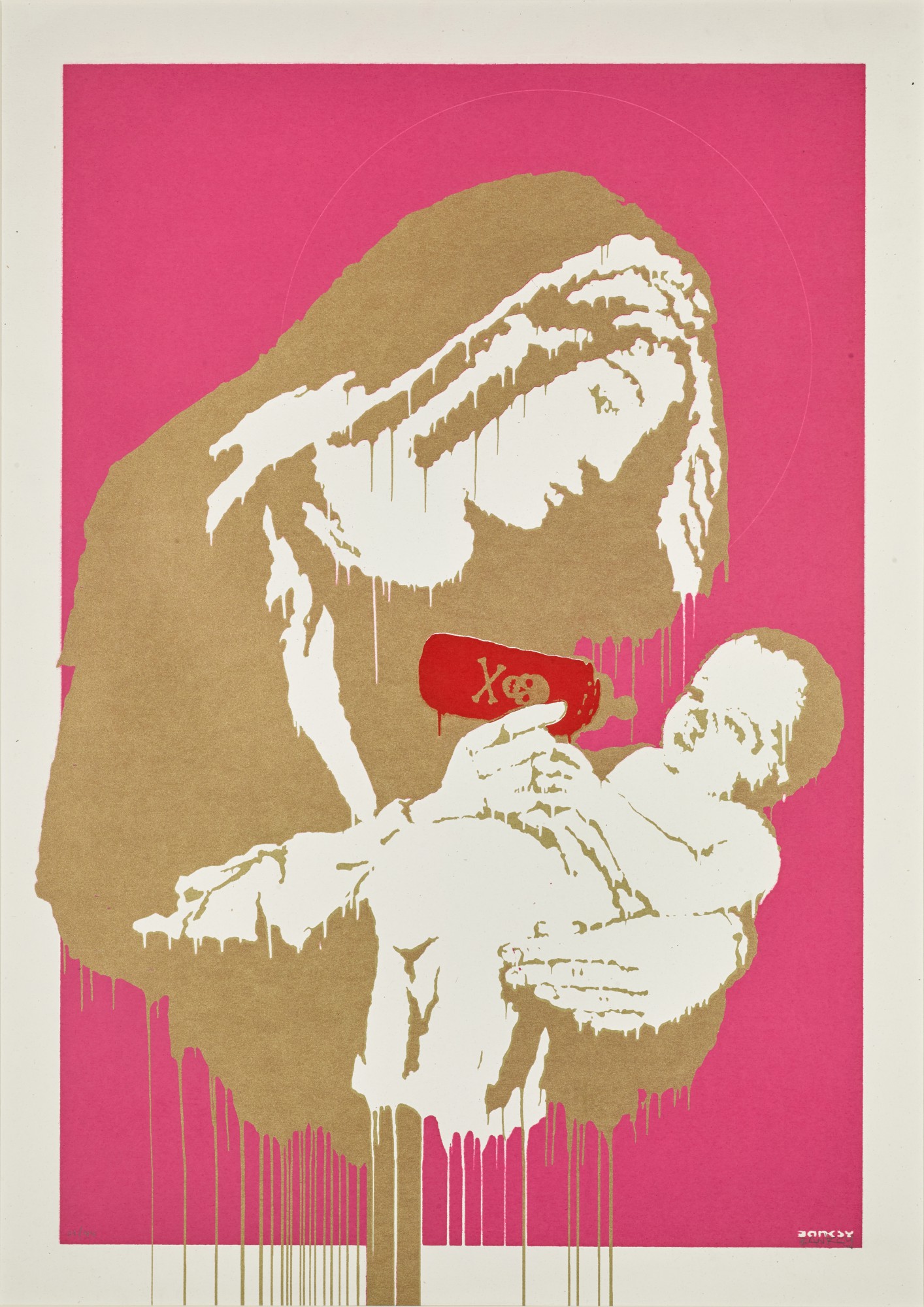 Toxic Mary Colourway Gold & Pink | Banksy | 2021 | Sotheby's
