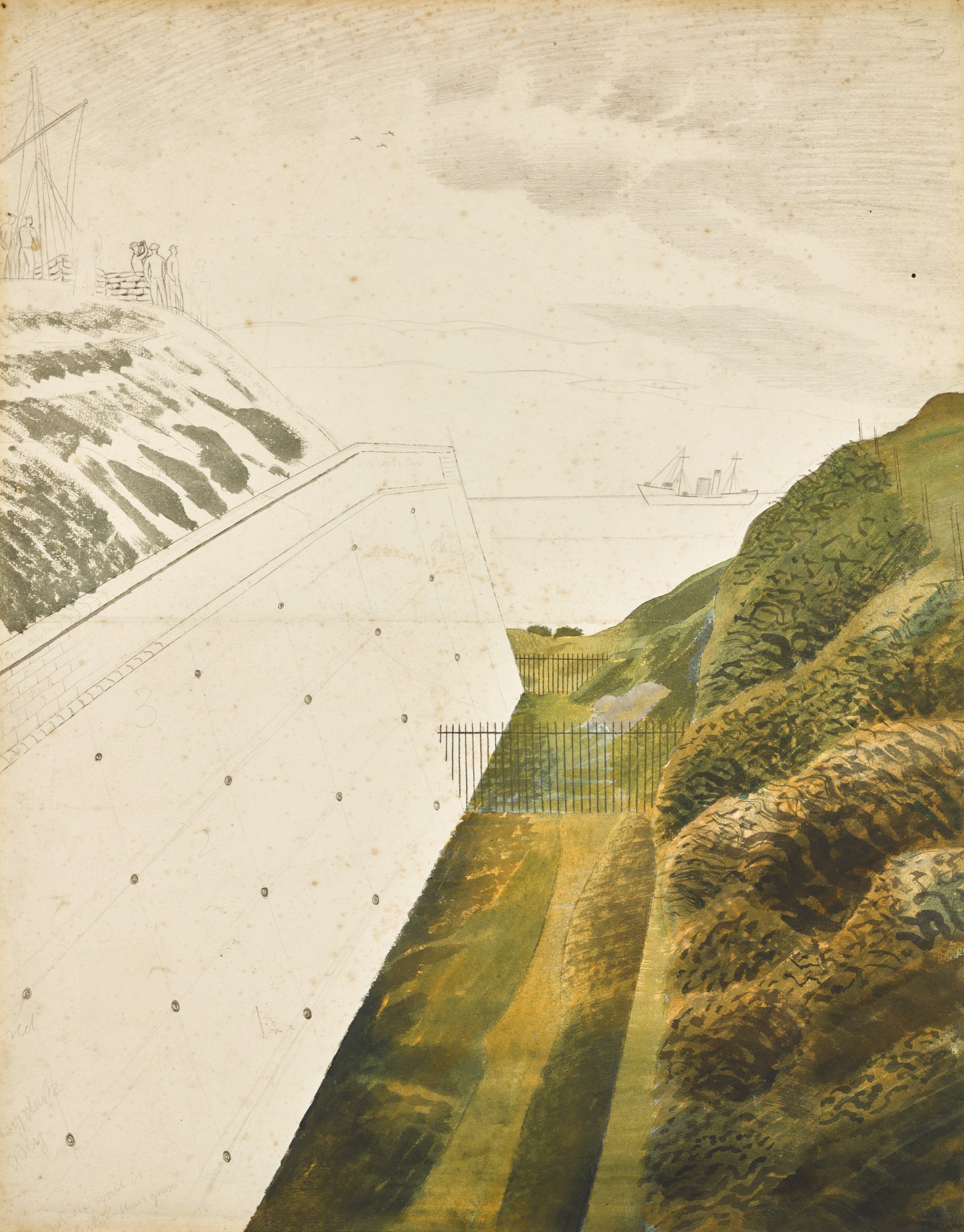 ERIC RAVILIOUS | MARINE OBSERVATION POST | Modern & Post-War British ...