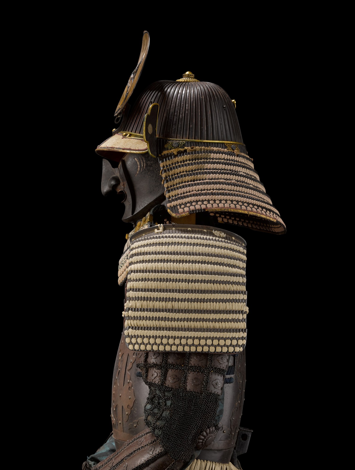 A nanban-do gusoku [armour] | The helmet signed Saotome Ienari | Edo ...