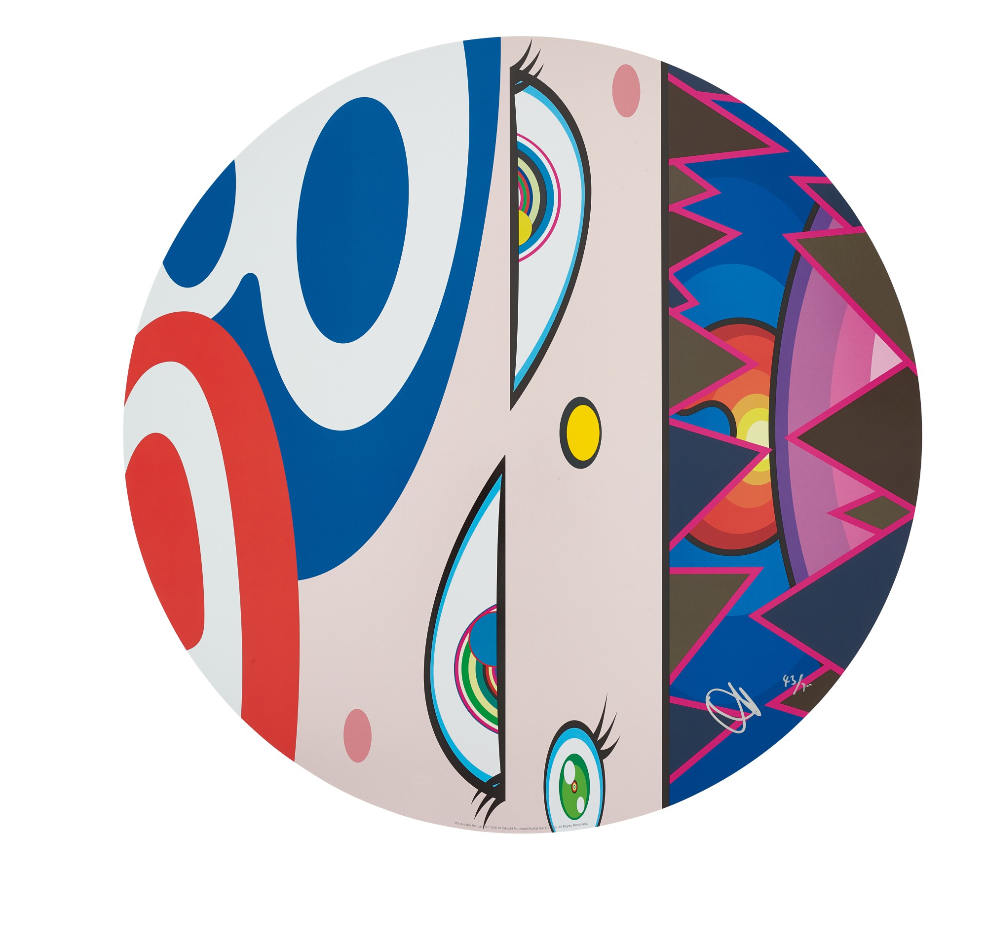 TAKASHI MURAKAMI 村上隆 | WE ARE THE JOCULAR CLAN (SET OF TEN) 我們滑稽一族（一組十幅 ...